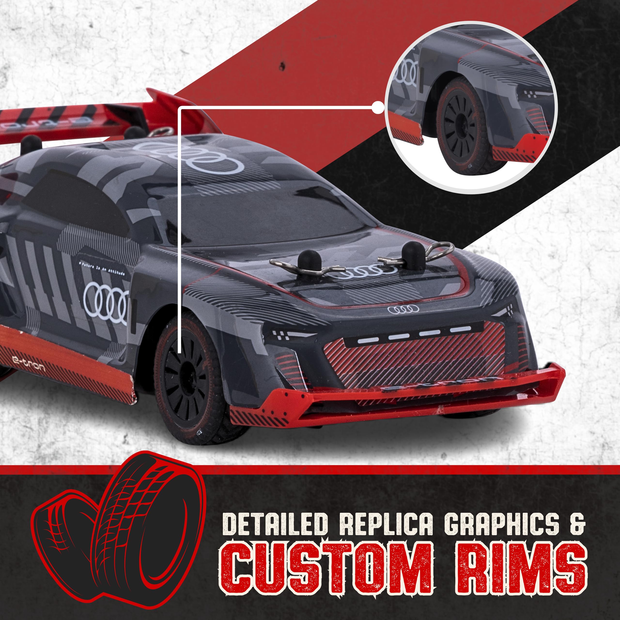 Snapklik.com : Flybar Hoonigan Hoonitron Remote Control Car For Kids RC ...