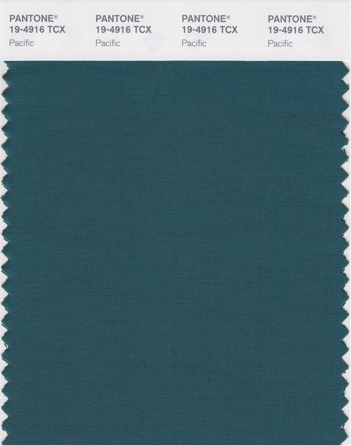 PANTONE Smart 19-4916X Color Swatch Card, Pacific - House Paint ...