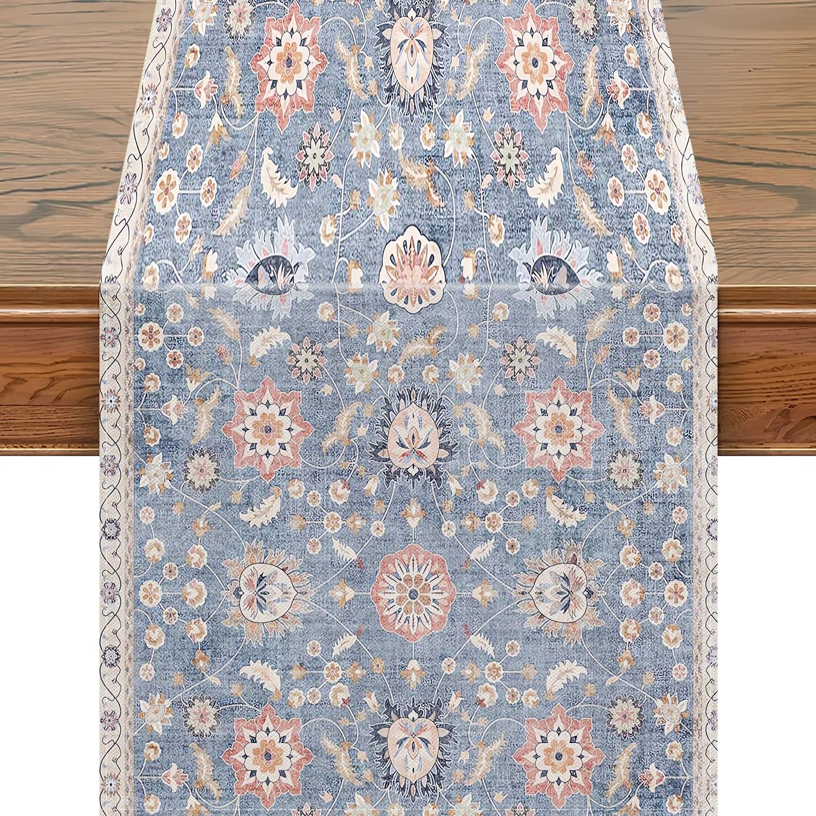 Amazon.com: Snycler Table Runner Boho Table Runners Vintage Elegant ...