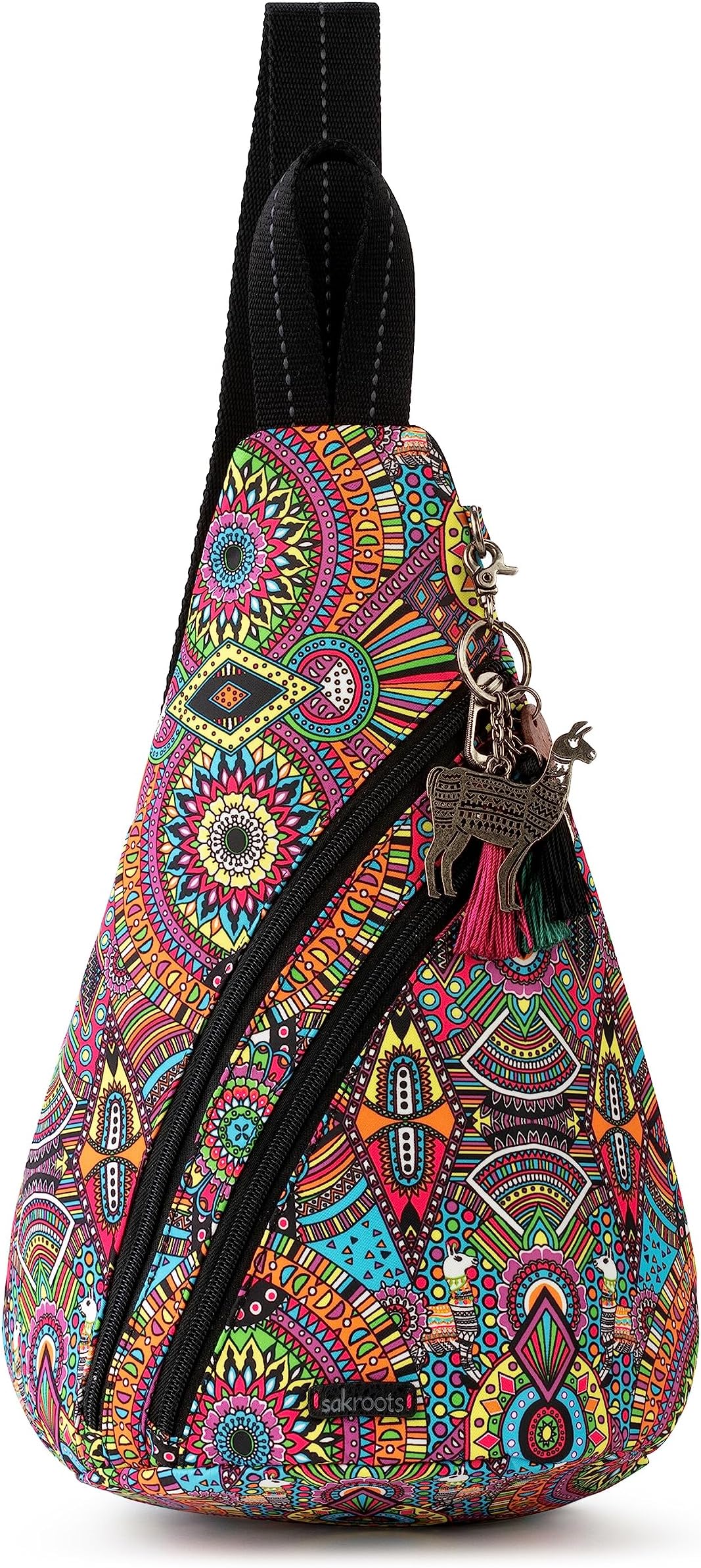 Amazon.com | Sakroots Women's Olympic Convertible Backpack, Sienna ...
