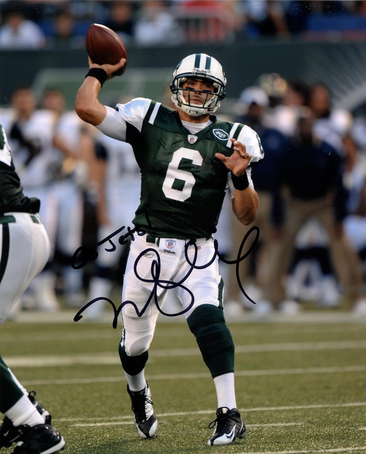 Mark Sanchez Signed Photo 8x10 - "Go Jets" Inscription - Autographed ...