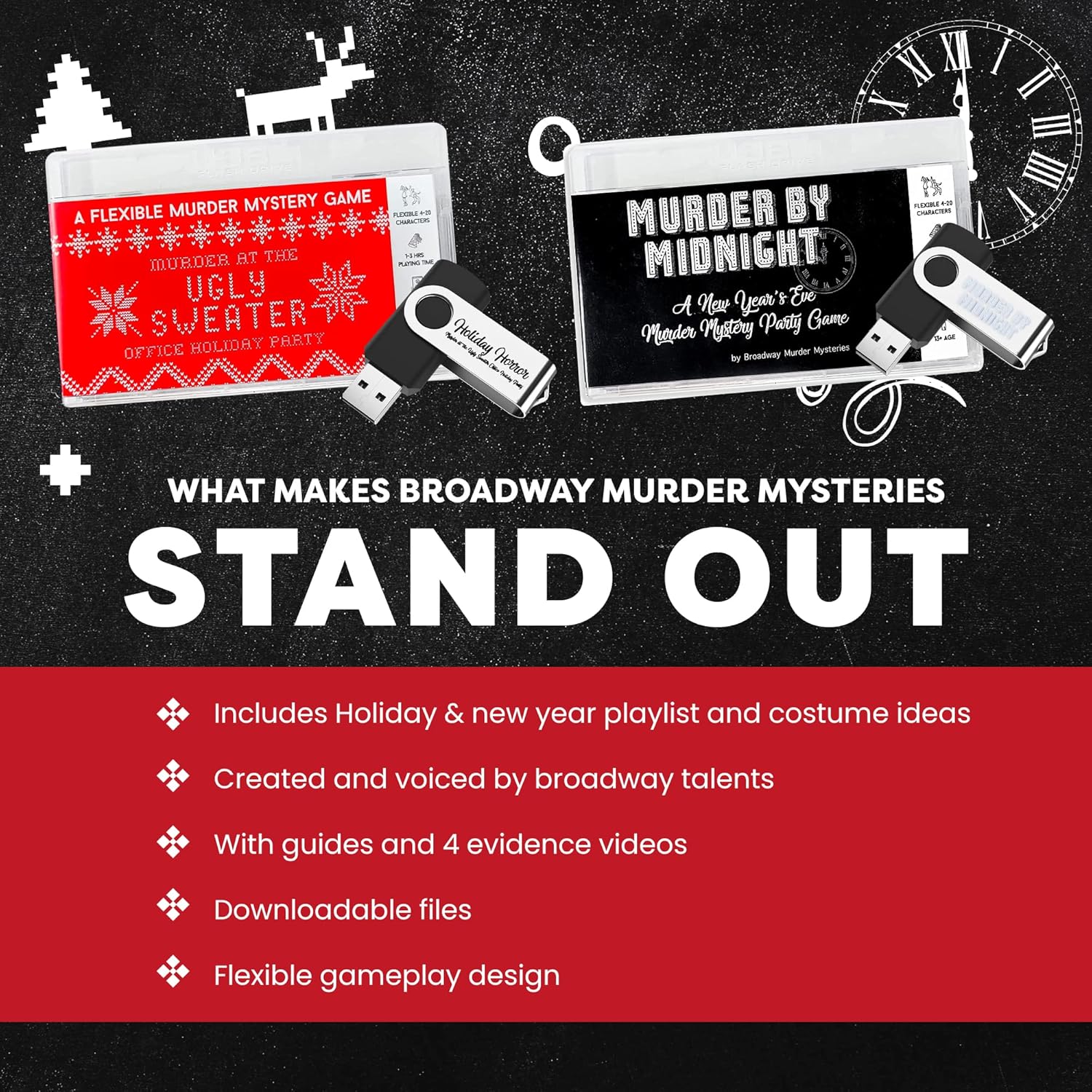 Buy Broadway Murder Mysteries - Murder Mysteries Games Bundle: Murder ...