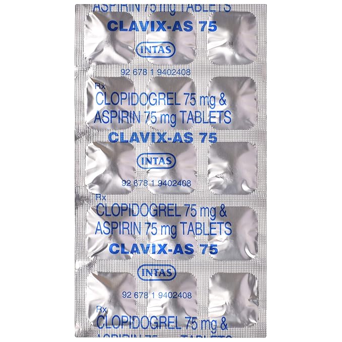 Clavix-AS 75 - Strip of 15 Tablets : Amazon.in: Fashion
