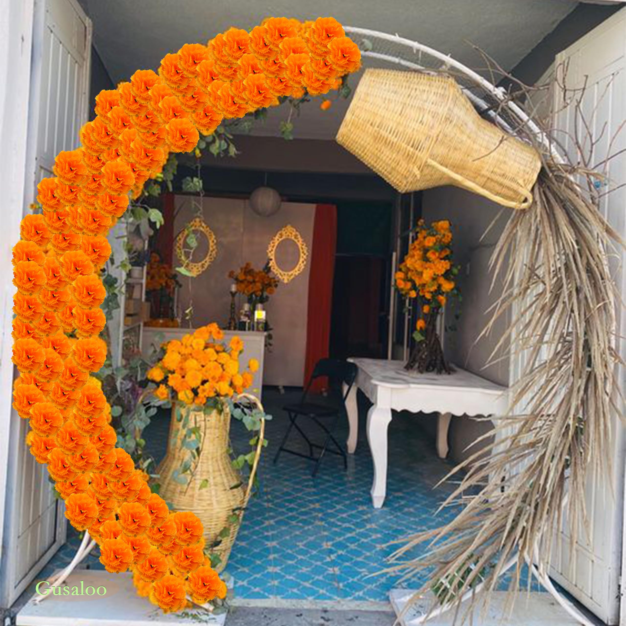 Day Of The Dead Marigold Arch