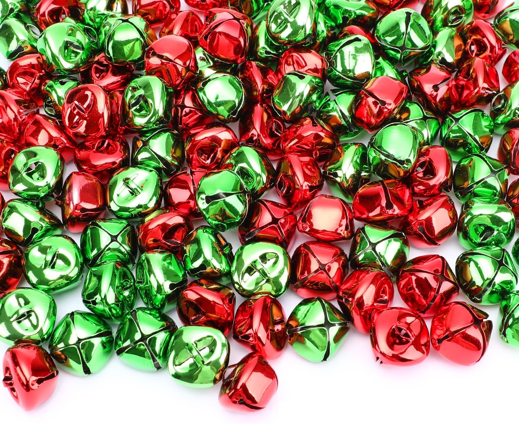 Amazon.com: Jingle Bell Necklaces - 48 Pc - Bulk Christmas Necklaces ...