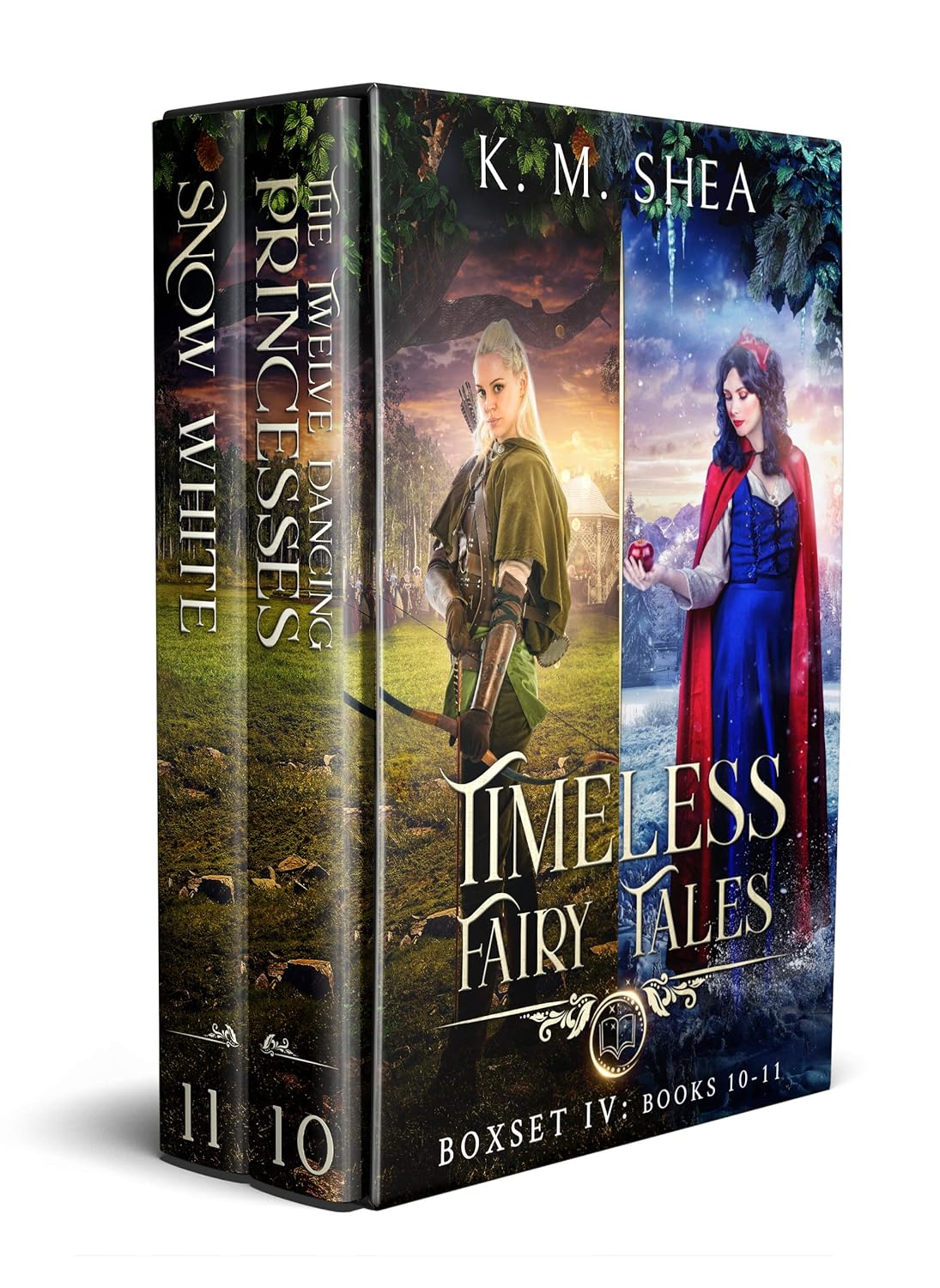 Amazon.com: Timeless Fairy Tales: Books 10-11: The Twelve Dancing ...