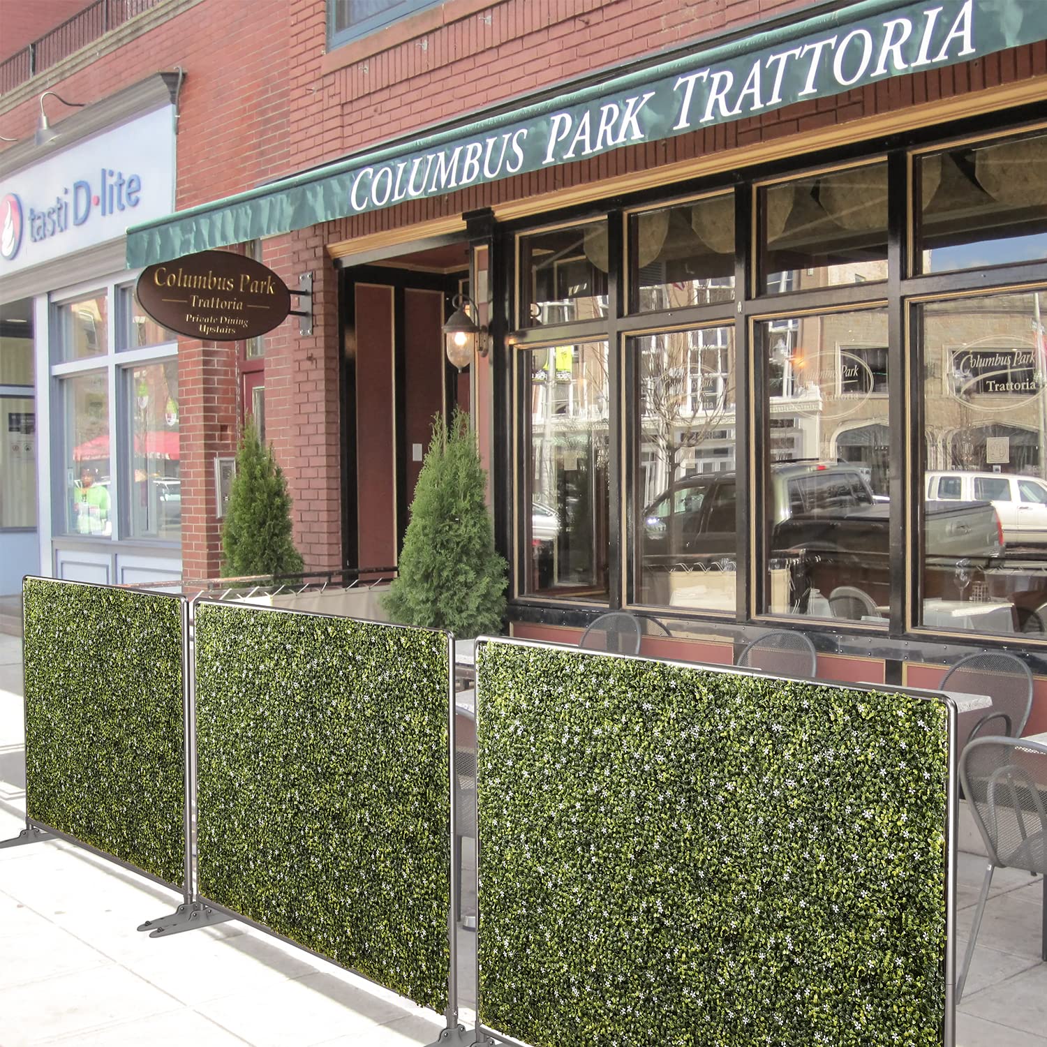 Snapklik.com : PATIO Moving Room Divider 40 H X 40 W Fake Grass Wall ...