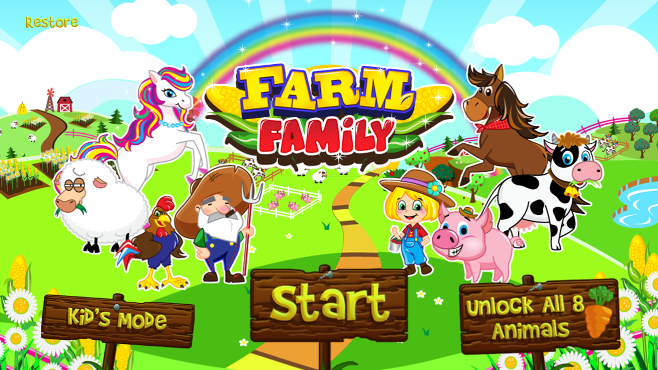 Farm Family - Pet Kids Games - App on Amazon Appstore