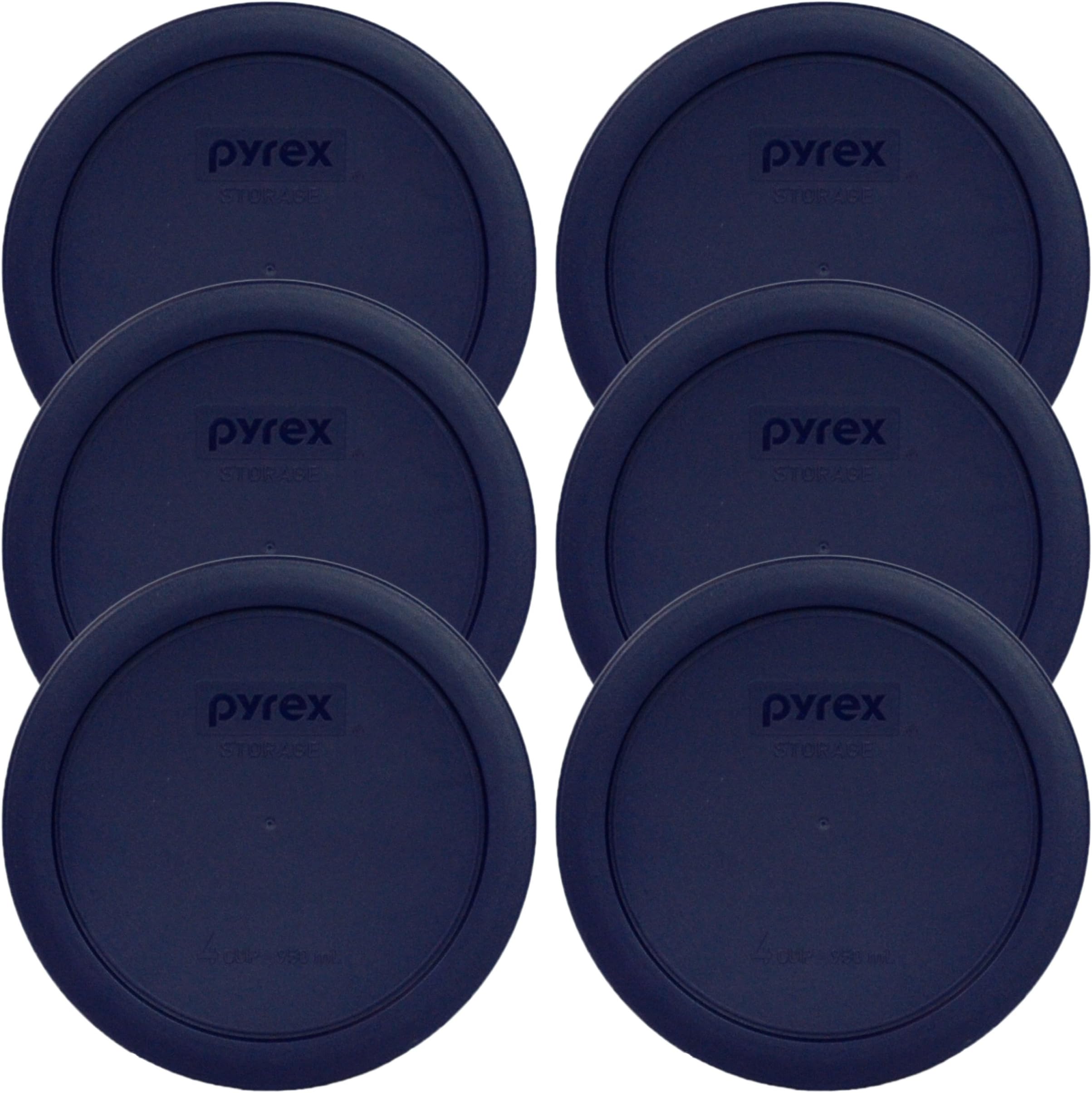 Amazon.com: Pyrex Orange 2 Cup Round Storage Cover #7200-PC for Glass ...