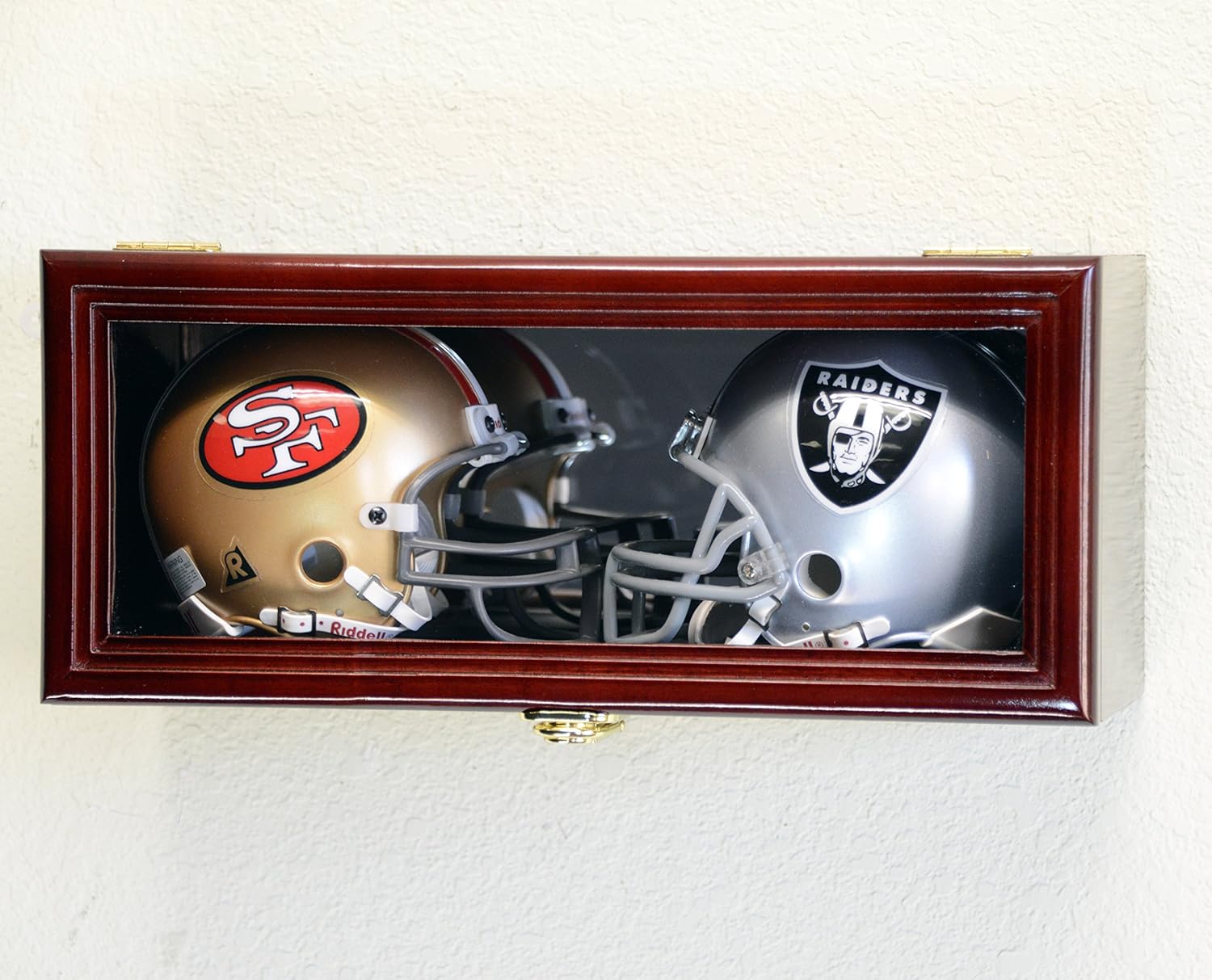 Amazon.com: sfDisplay.com,LLC. 2 Mini Helmet Display Case Cabinet ...