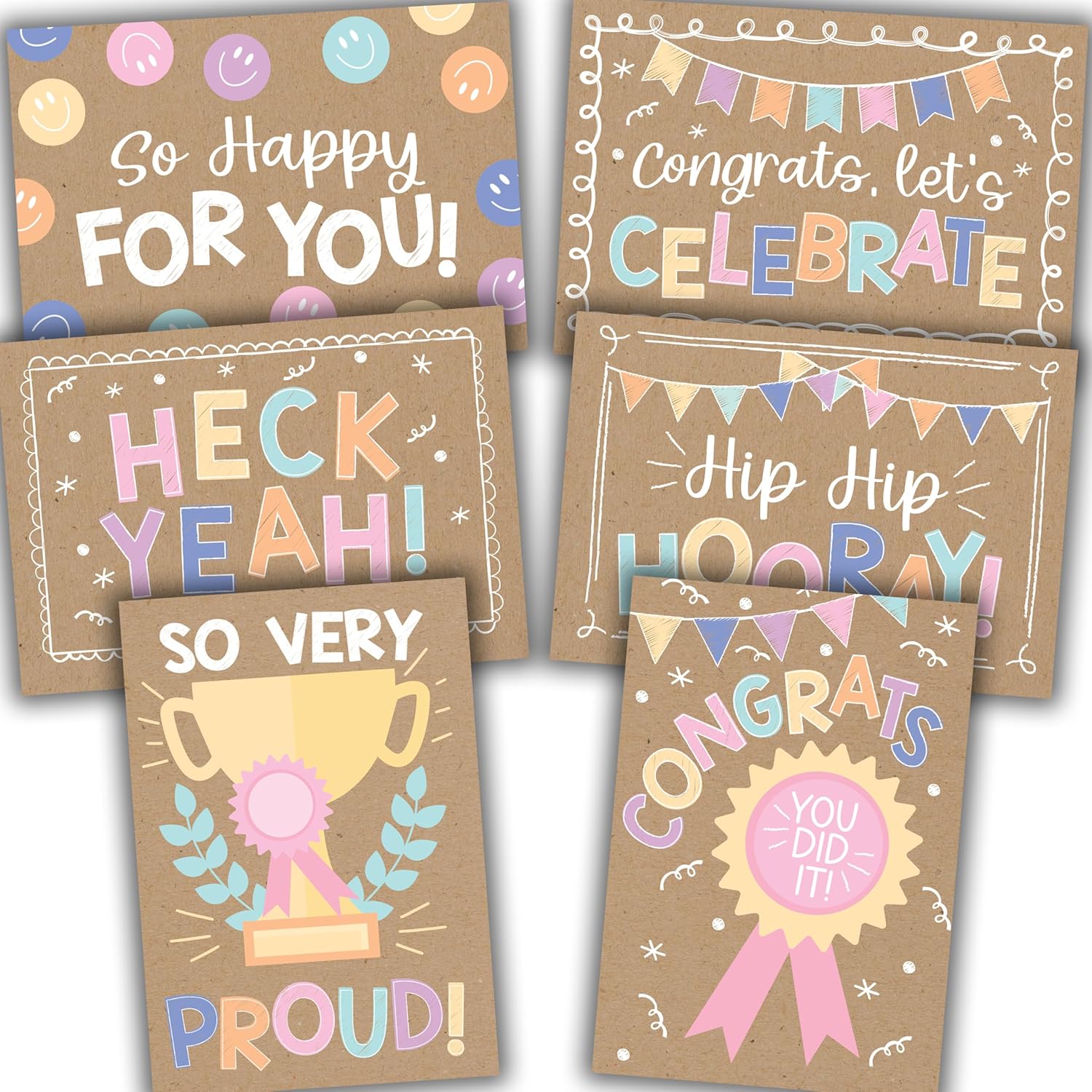 Amazon.com : Hadley Designs Congratulations Cards with Envelopes -54 ...