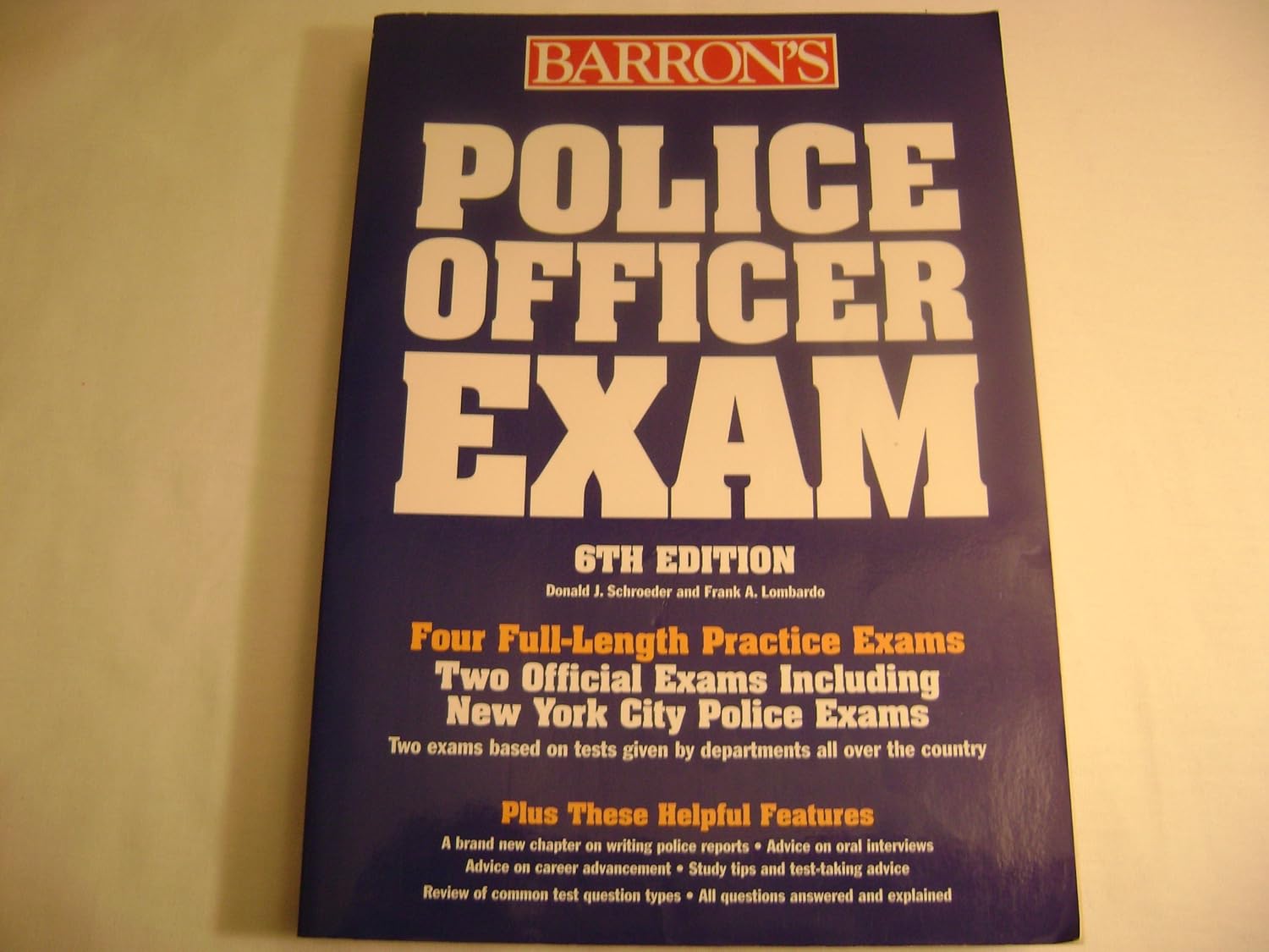 Barron's Police Officer Exam (BARRON'S HOW TO PREPARE FOR THE POLICE ...