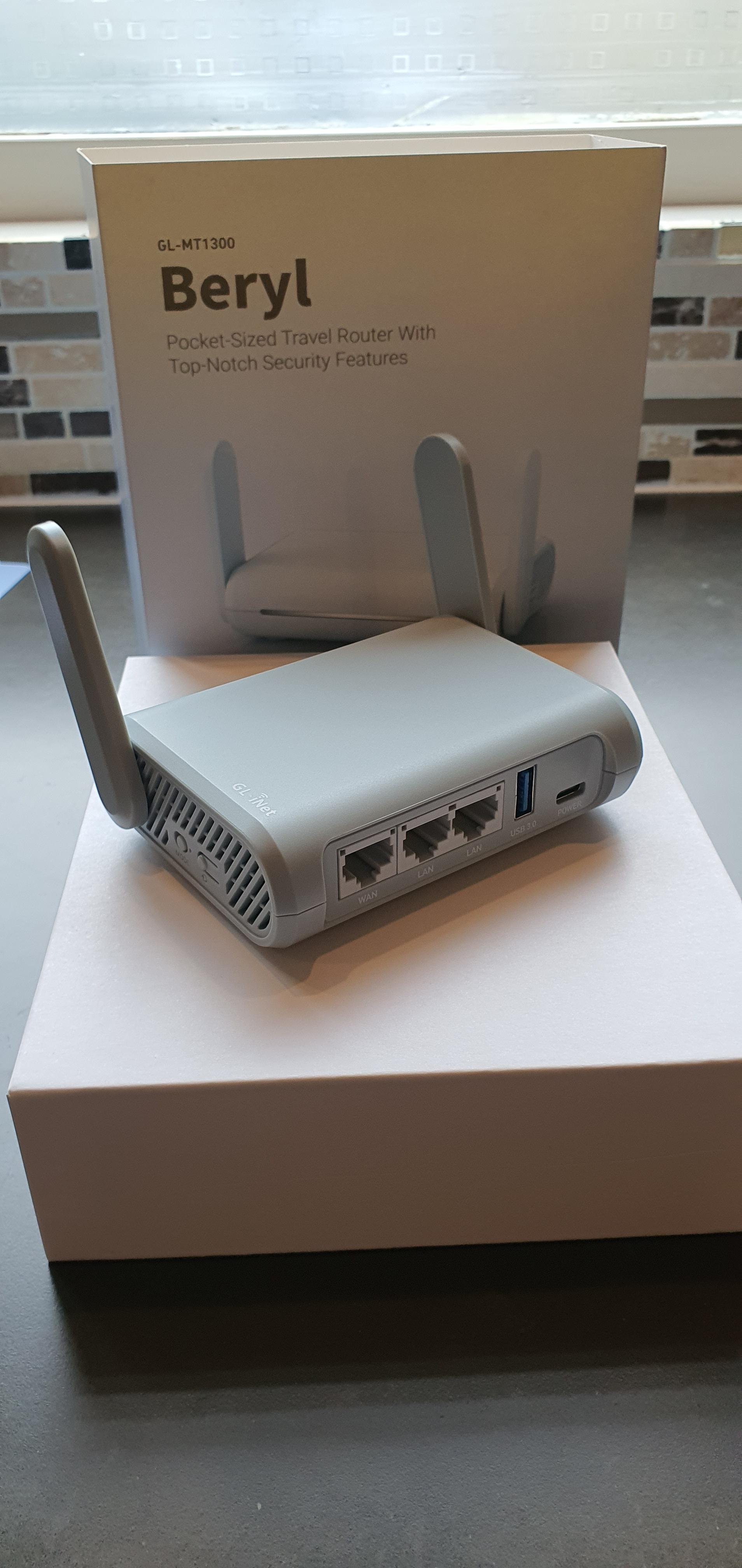 GL.iNet GL-MT1300 VPN Wireless Mini Travel Router – Connect to Hotel ...