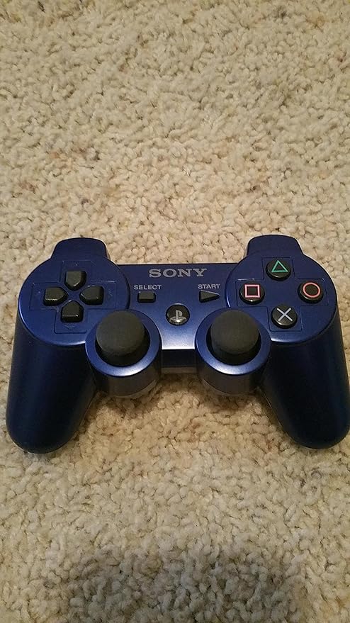 Sony Playstation PS3 Dualshock 3 Controller - Blue (99007): playstation ...