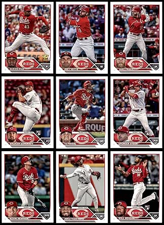 Amazon.com: 2023 Topps Cincinnati Reds Team Set Cincinnati Reds (Set ...