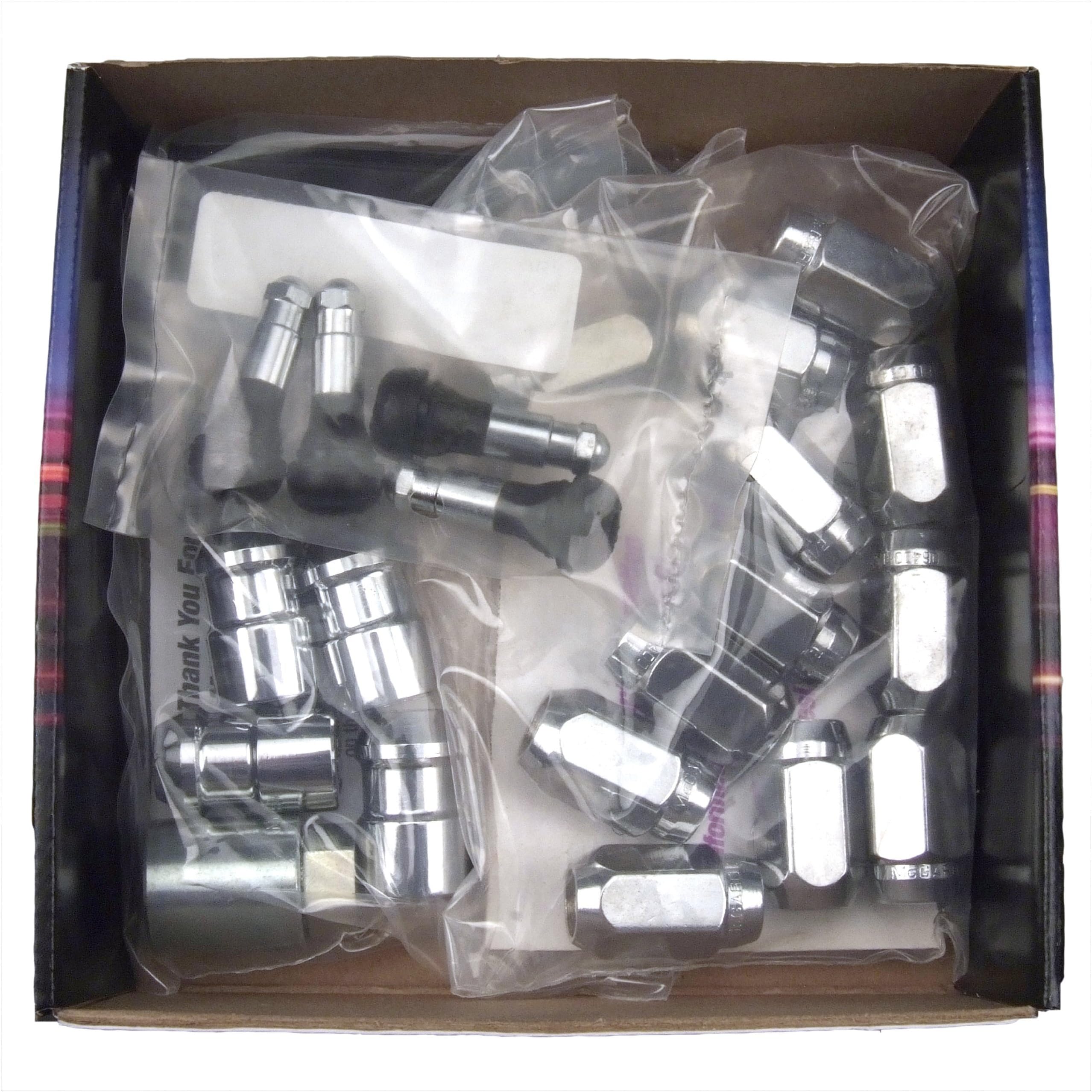 McGard 84530 Chrome Cone Seat Wheel Installation Kit (1/2" - 20 Thread ...