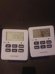 FosPower Timer Outlet [ETL Listed] 125V/15A LCD Digital Indoor Outlet ...