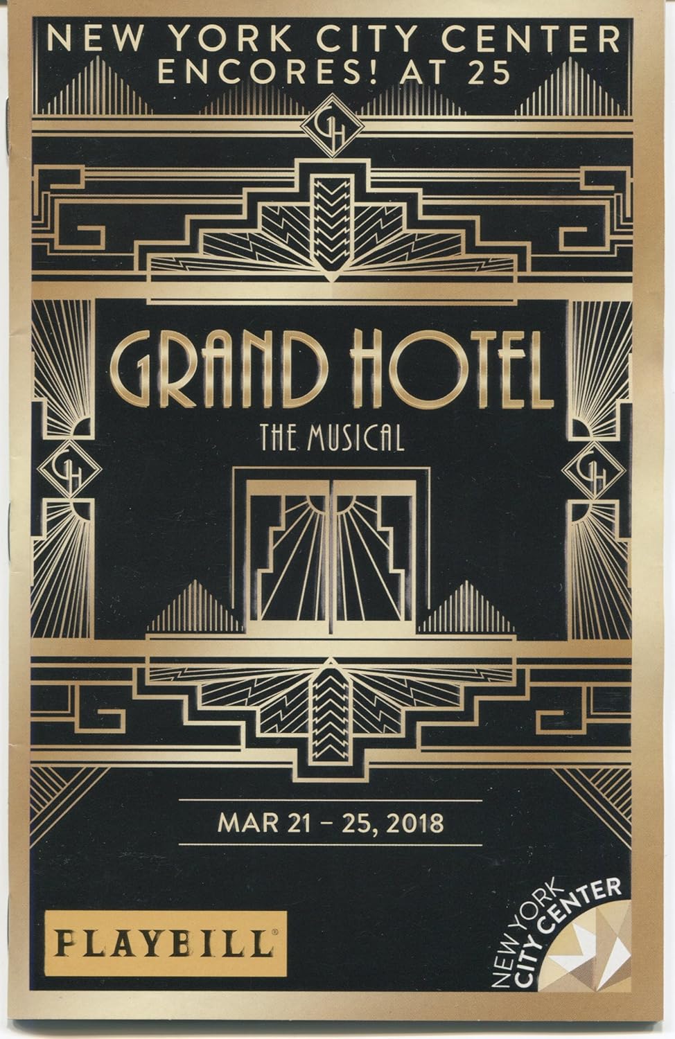 PLAYBILL: Grand Hotel: The Musical: Playbill Magazine: Amazon.com: Books