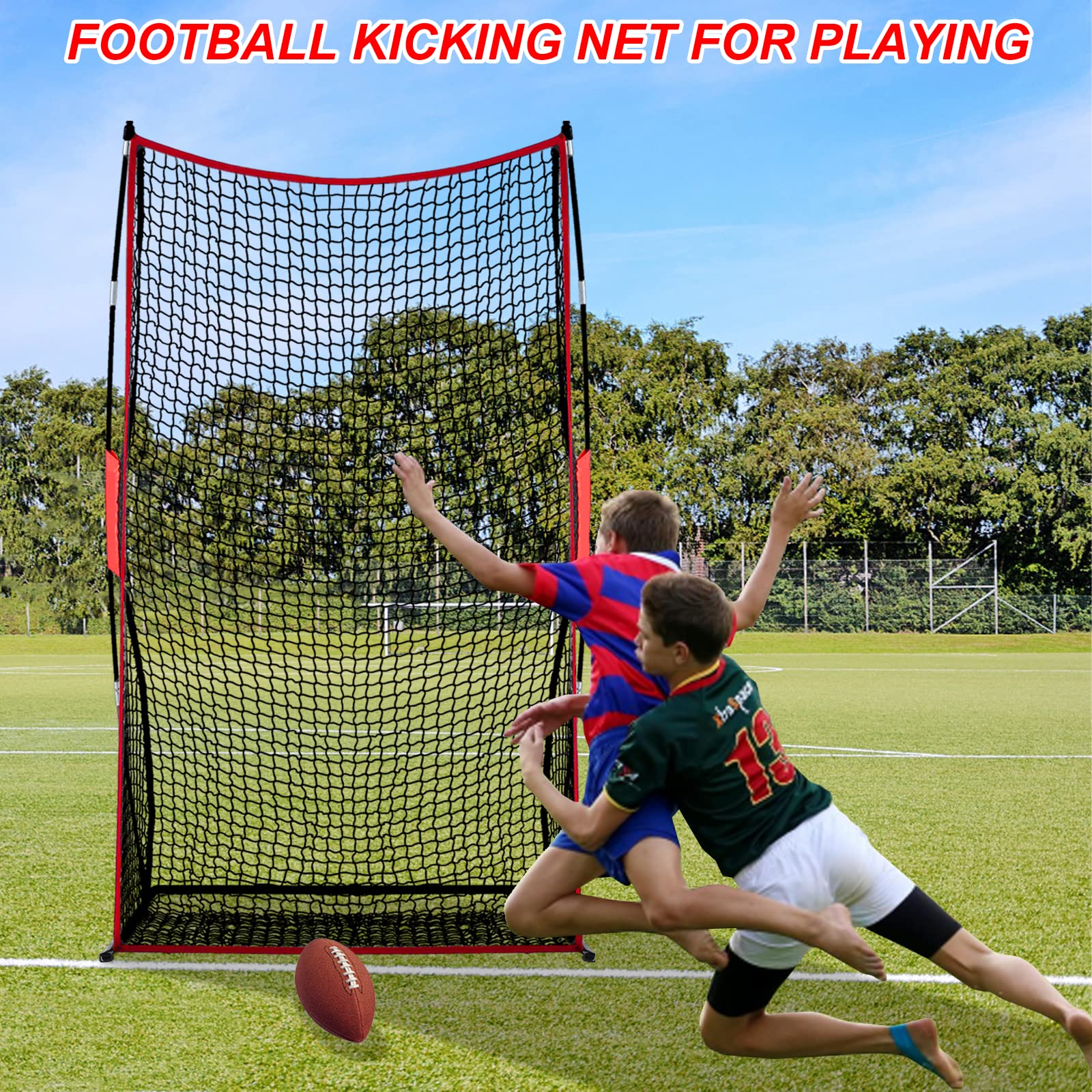 4×7FT Heavy Duty Training Net PGL 4x7FT Football Training Net ...