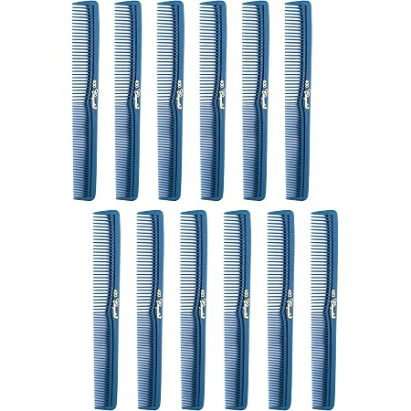 Amazon.com : 7 inch All Purpose Hair Comb. Hair Cutting Combs. Barber’s ...