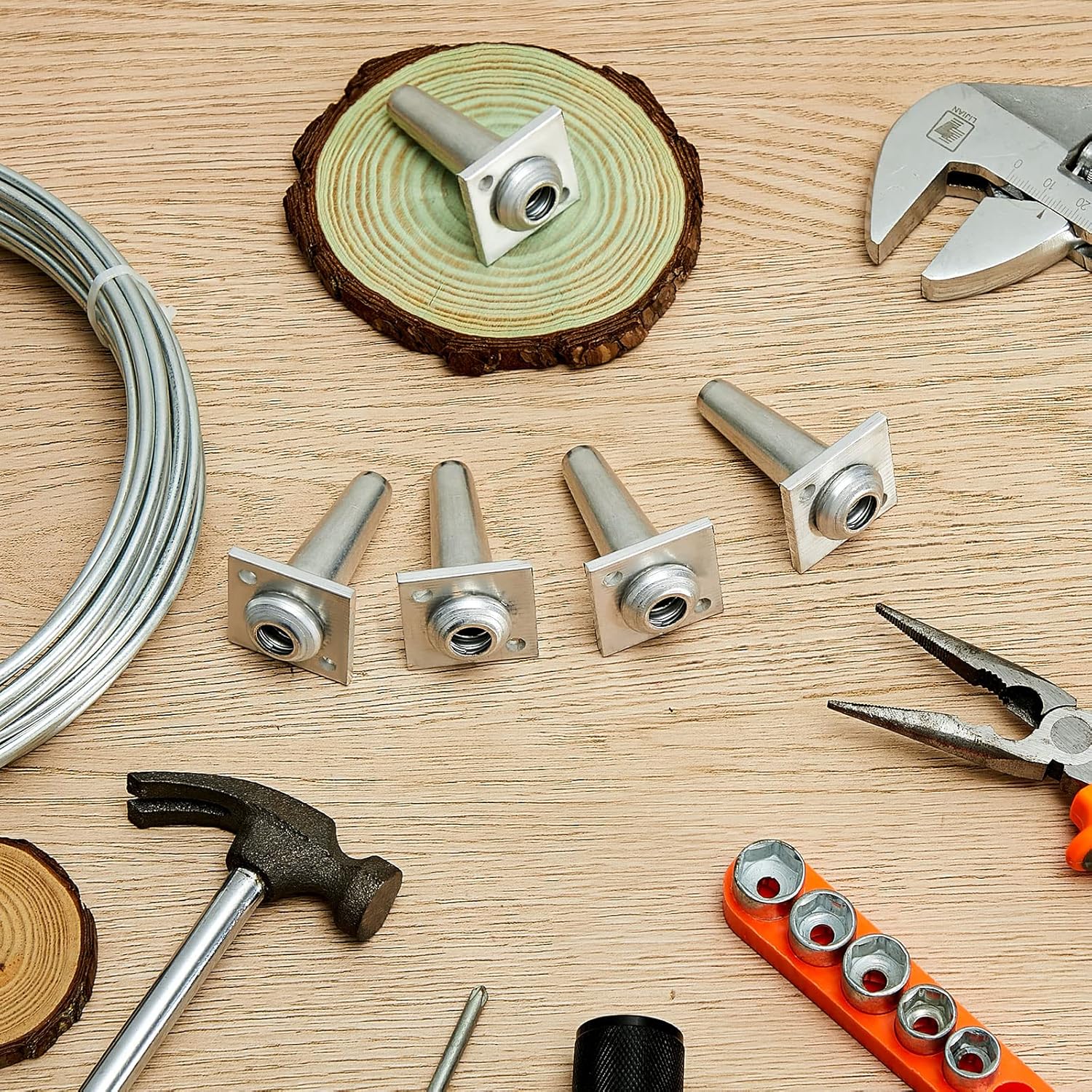 Buy 5 Pieces Anchor Wire Vise Anchor Vise Grape Trellis Anchor Vise for ...