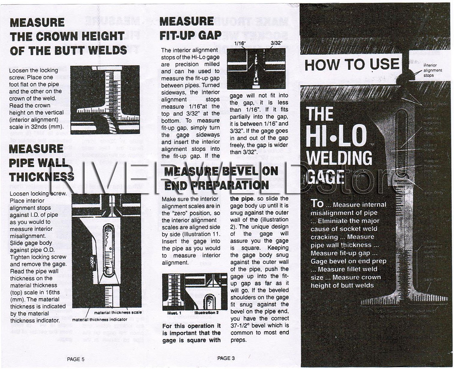 Snapklik.com : Hi Lo Welding Gauge Gage Test Ulnar Welder Inspection ...