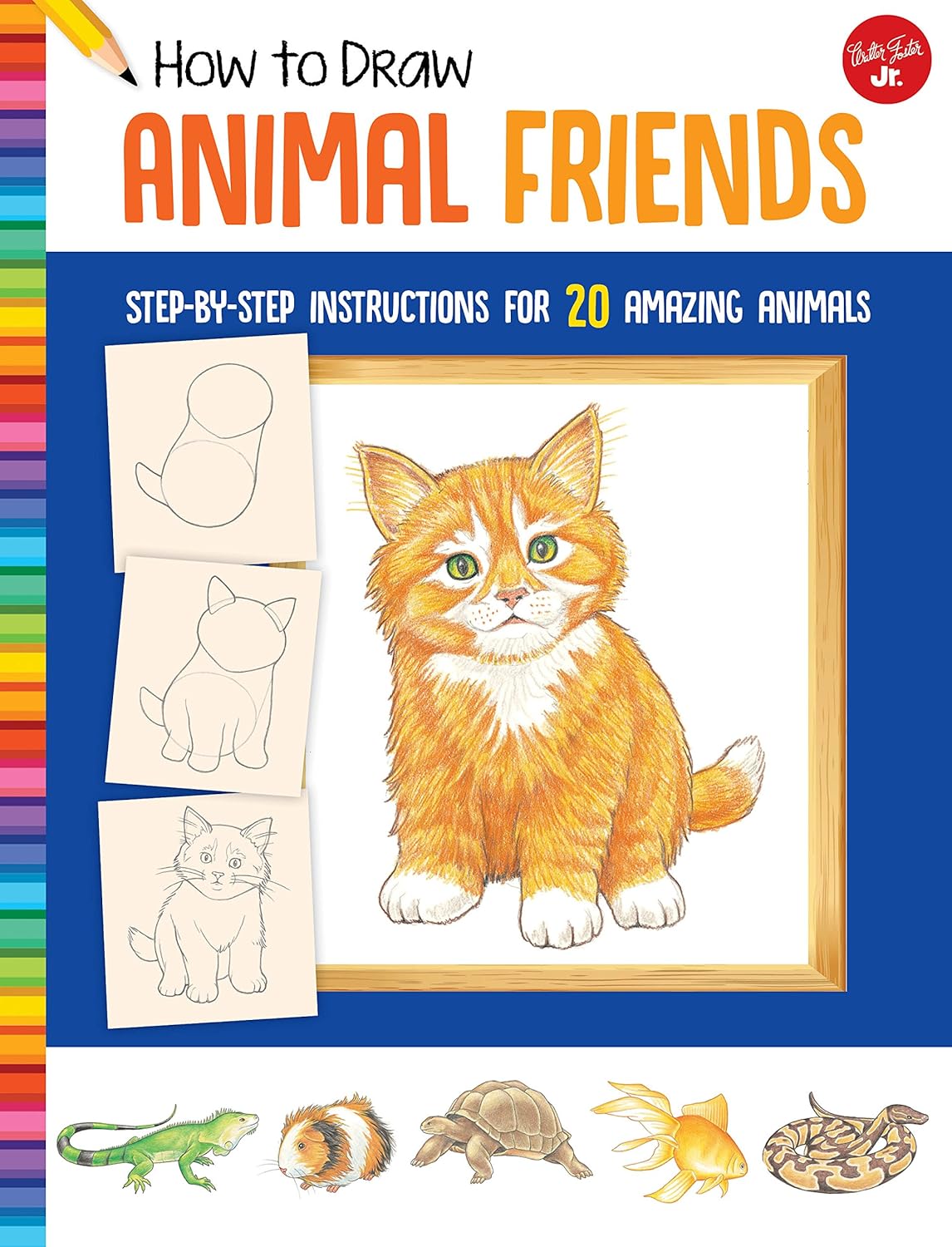Amazon.com: How to Draw Animal Friends: Step-by-step instructions for ...