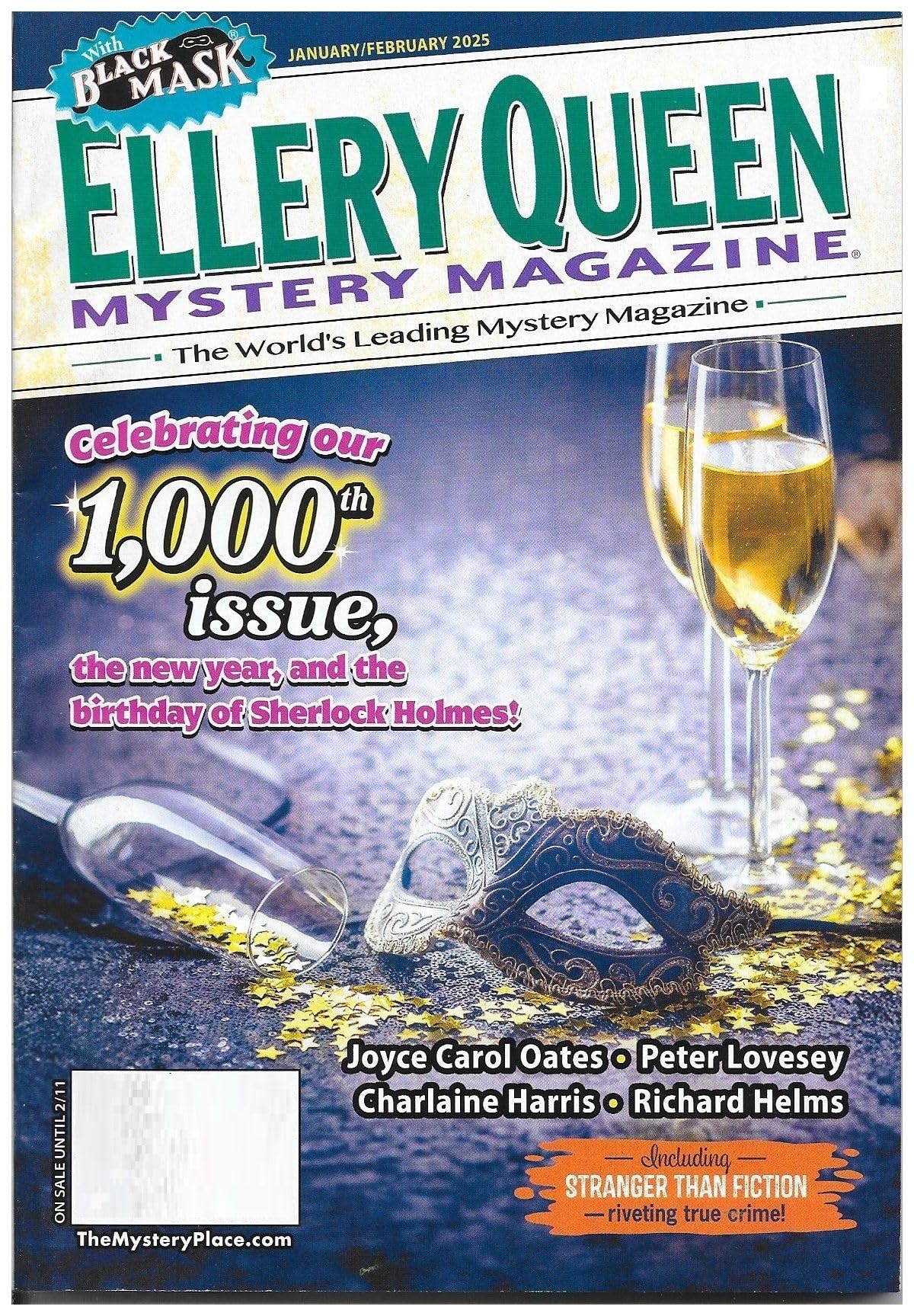 Ellery Queen Mystery Magazine, January-February 2025 | 1000th Issue ...