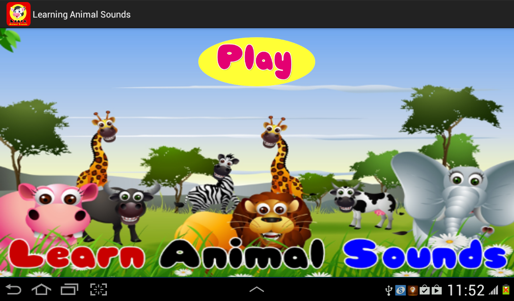 Learning Animal Sounds - App on Amazon Appstore