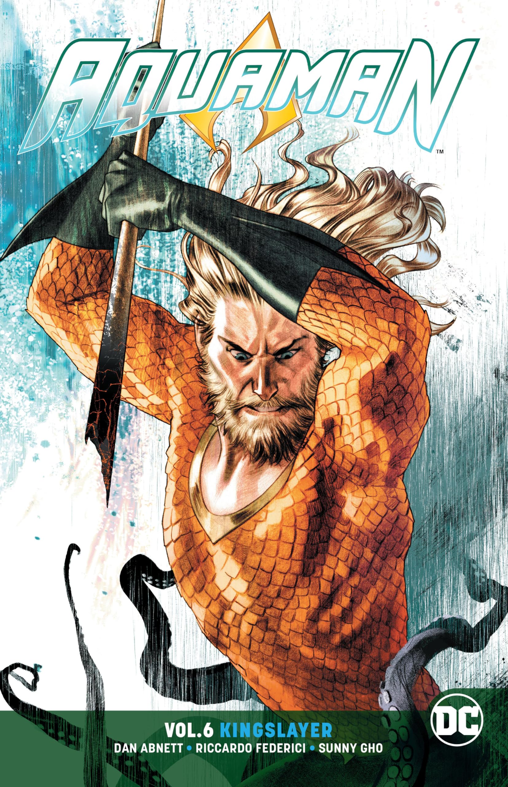 Amazon.com: Aquaman 6: Kingslayer: 9781401285432: Abnett, Dan, Federici ...