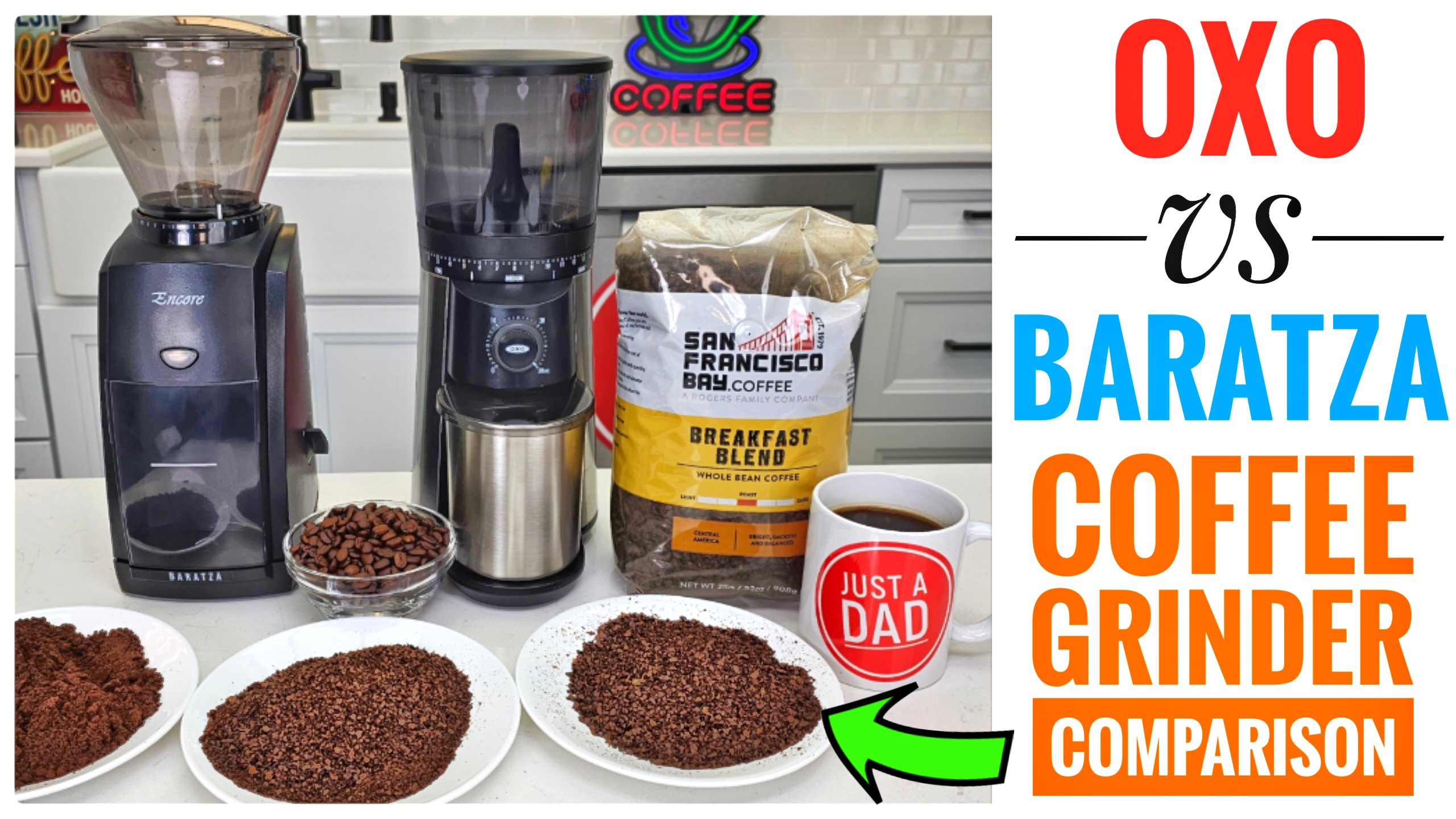 Watch OXO vs Baratza Conical Burr Coffee Grinder Comparison on Amazon Live