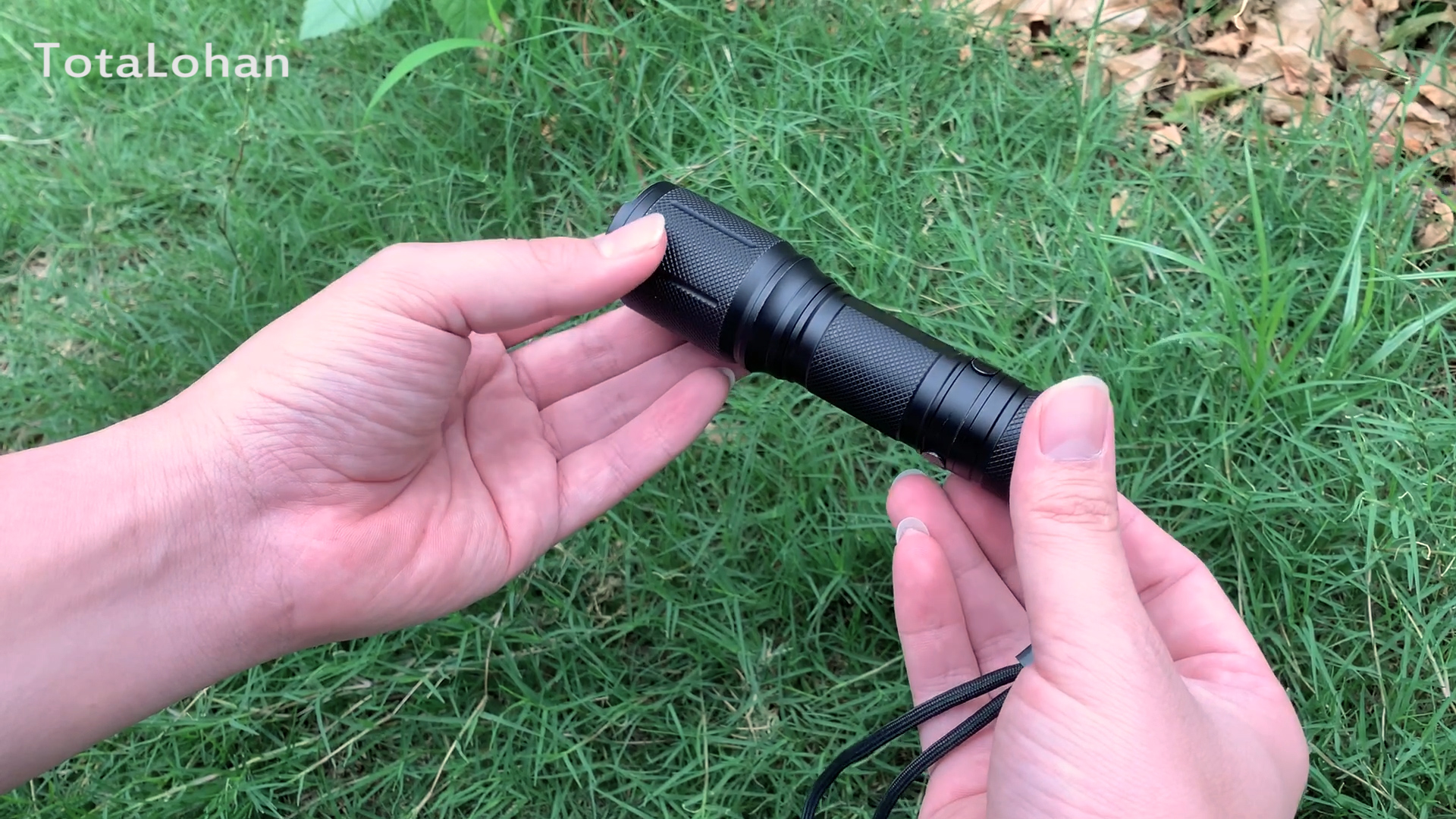 Watch tc1200 pro tactical flashlight on Amazon Live