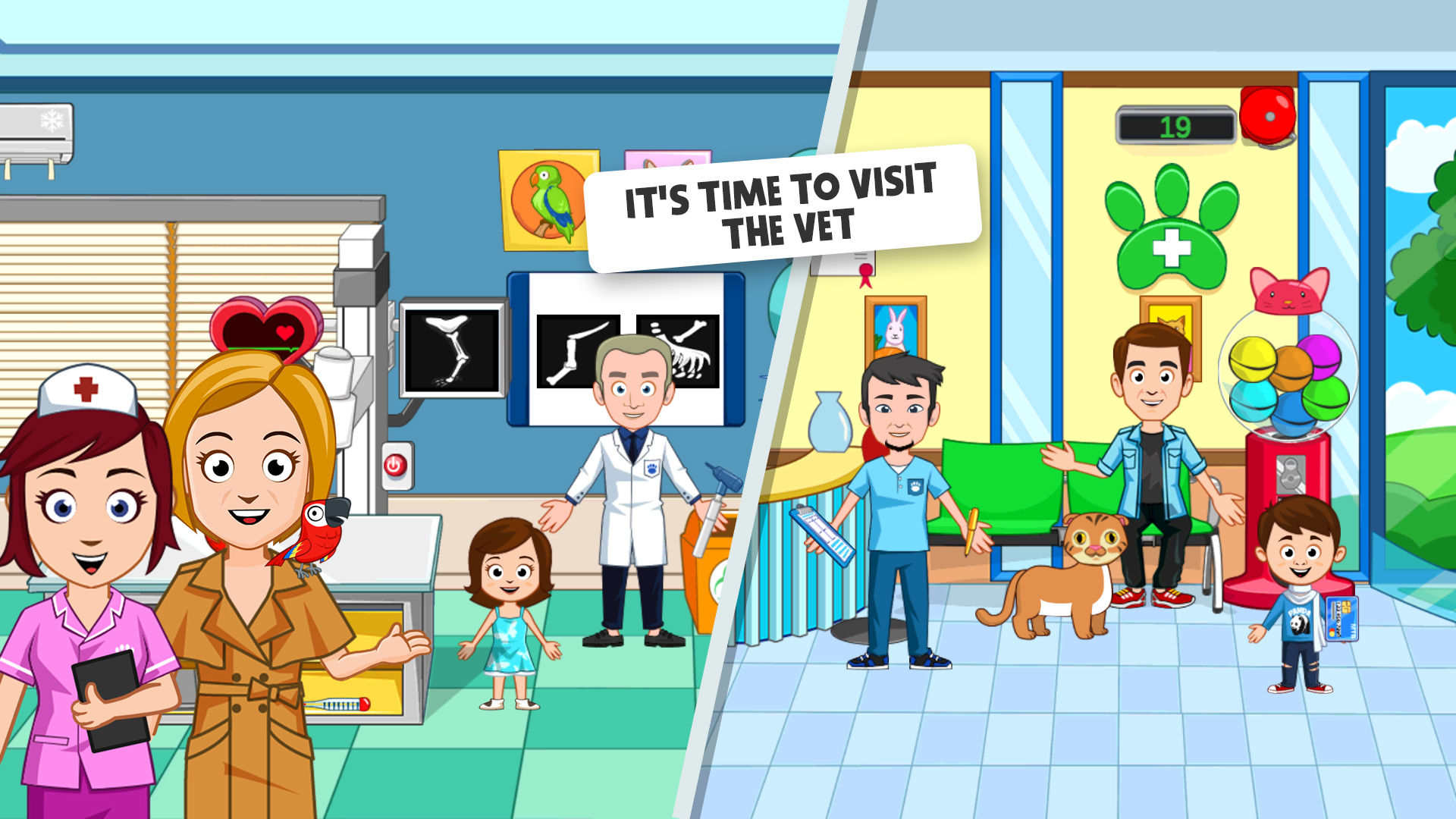 My Town : Pets, Animal game for kids - App on the Amazon Appstore