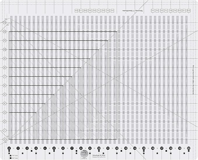 Creative Grids Stripology XL Ruler - CGRGE1XL + Free Shipping