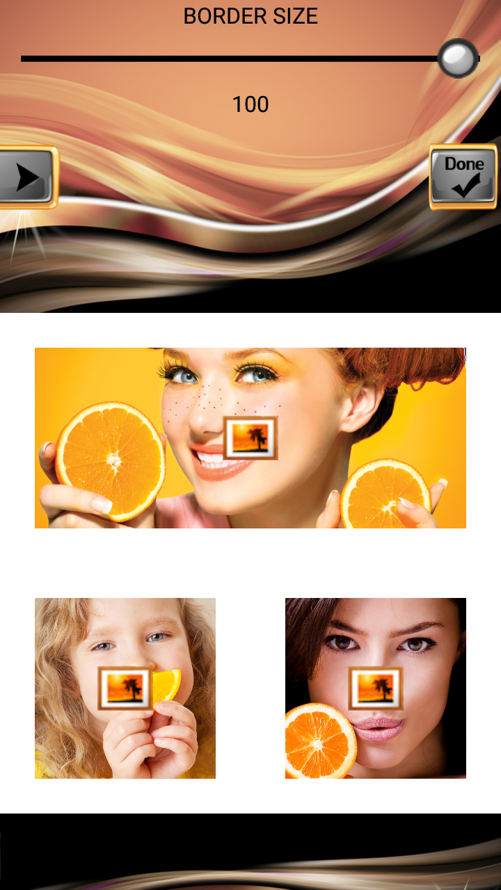 Orange Photo Collage - App on Amazon Appstore
