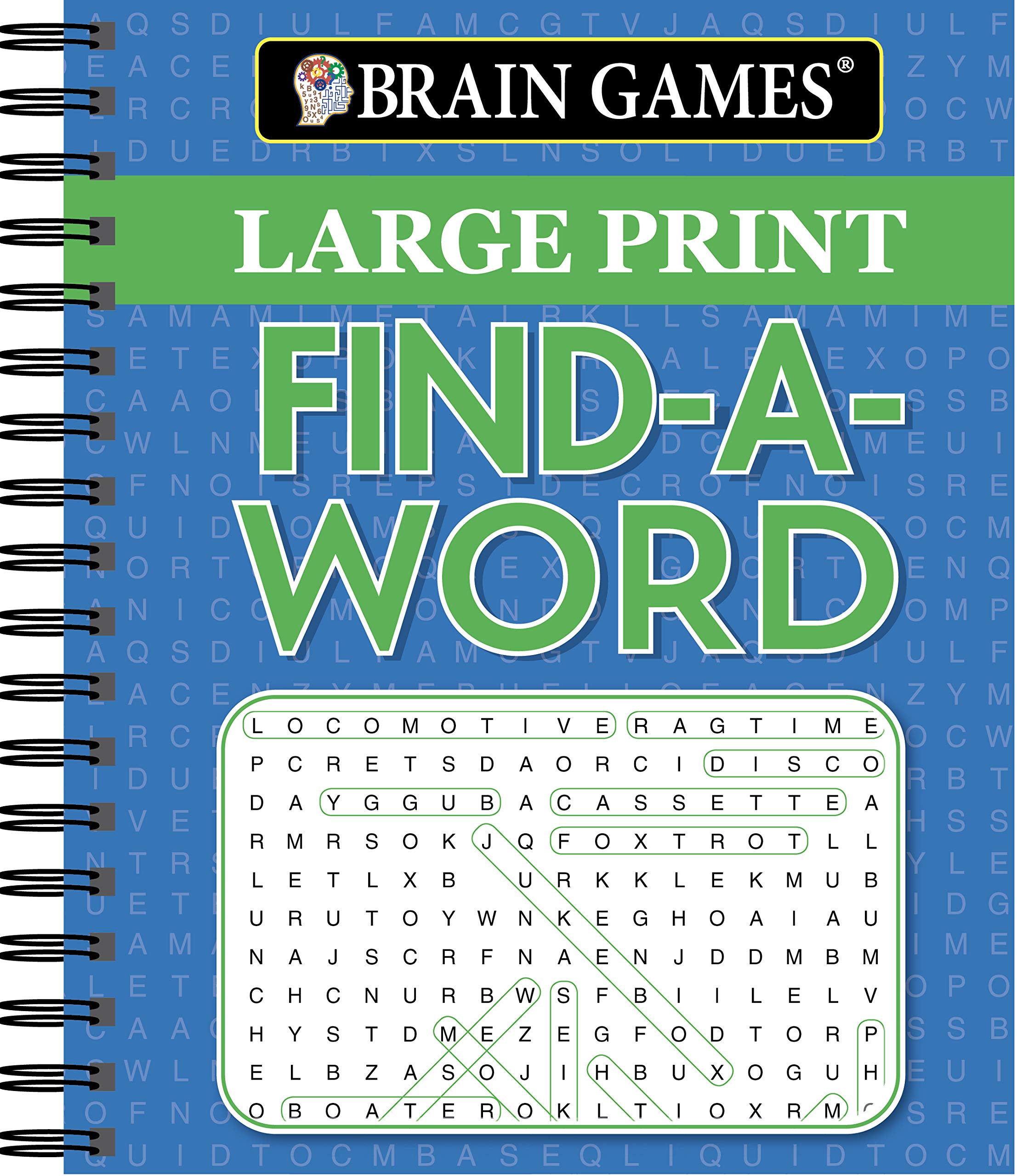 Brain Games - Large Print Find a Word: Publications International Ltd ...