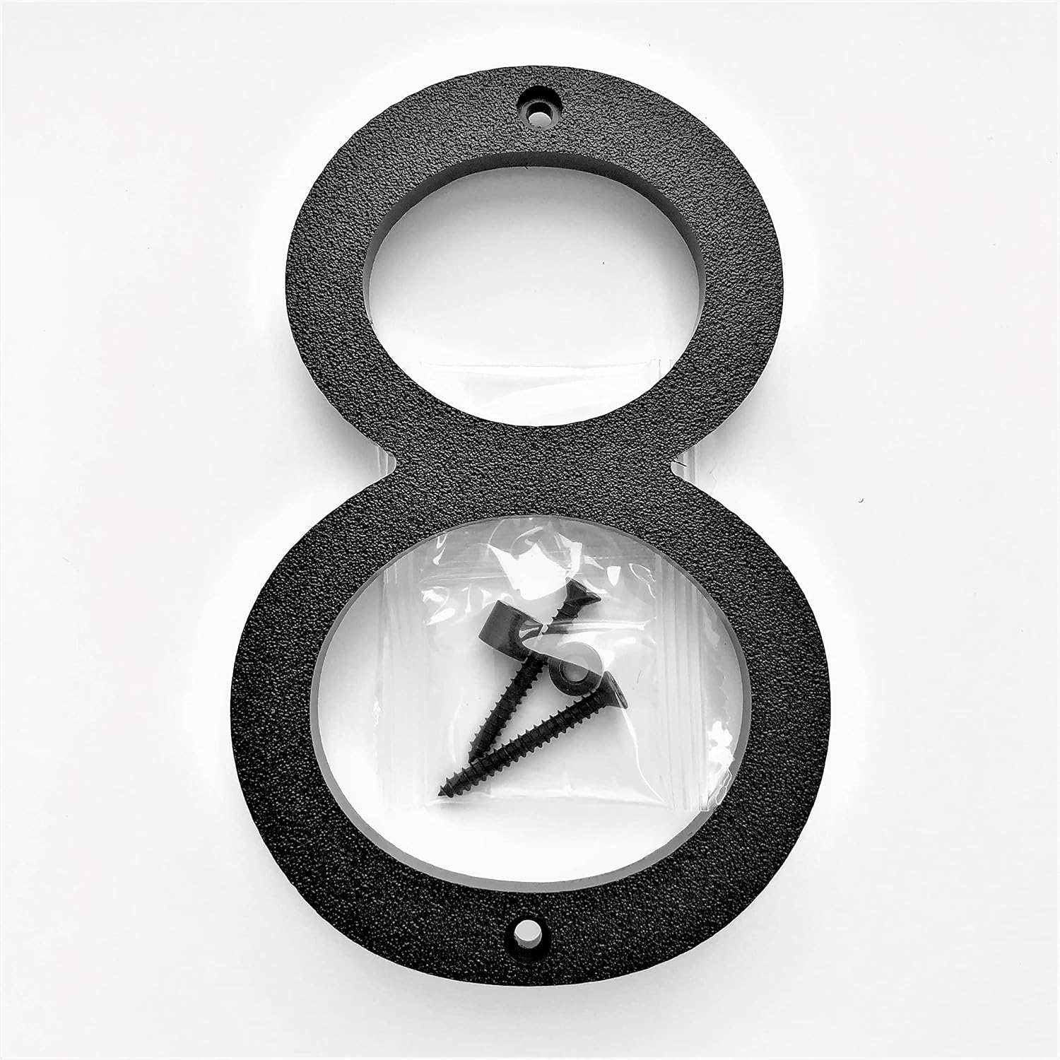 Amazon.com: 5 Inch Modern Plastic House Number, black or white building ...