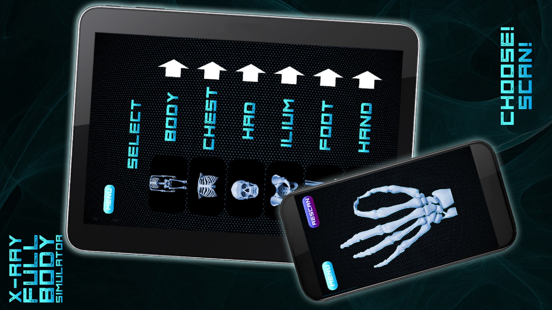 X-Ray Full Body Simulator - Application sur Amazon Appstore