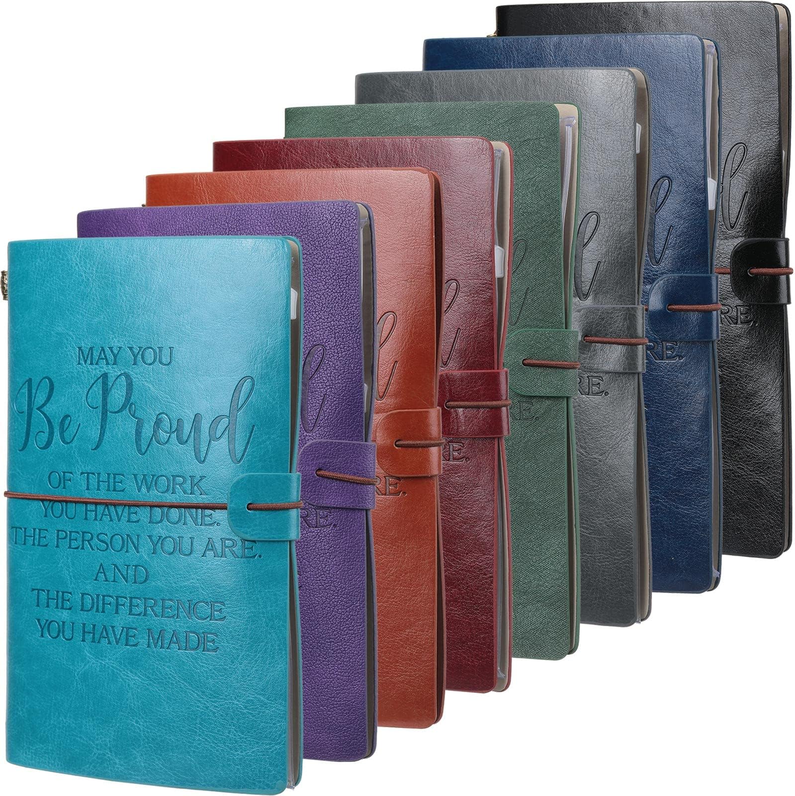 Amazon.com : Fuutreo 5 Pcs Retirement Gifts for Women Men Leather ...