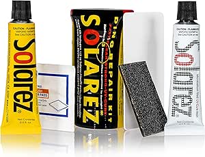 Solarez Kit Réparation de Voyage Surfbrett Reise Reparaturset, klar : Amazon.de: Sport & Freizeit