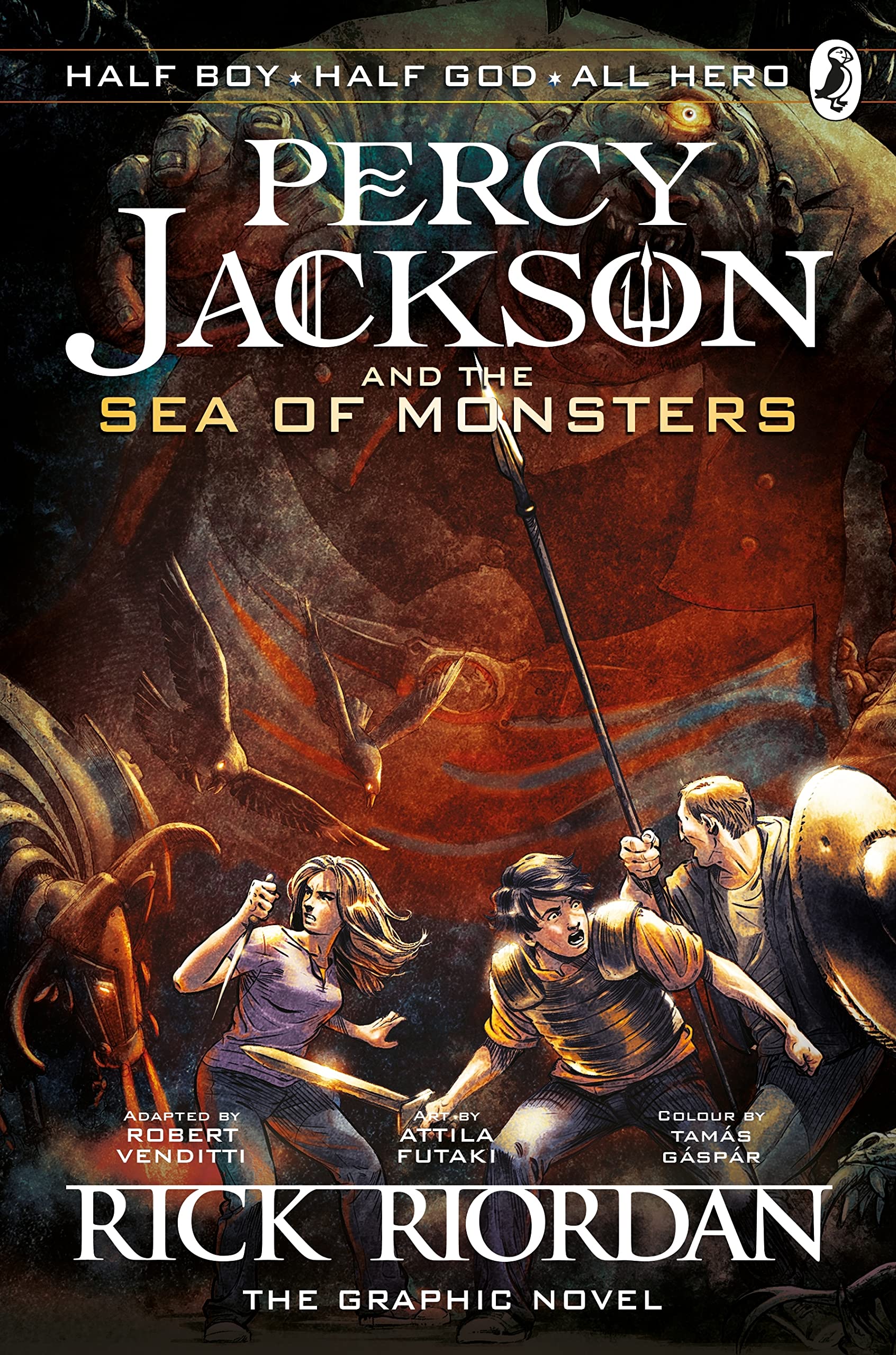 Percy Jackson & Sea Of Monsters Graphic: RICK RIORDAN: 9780141338255 ...