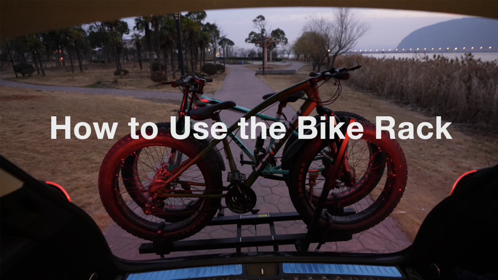 Watch STUDTREX Bike Rack& Load, Lock, Ramp, Tilt & Fold Guide on Amazon ...