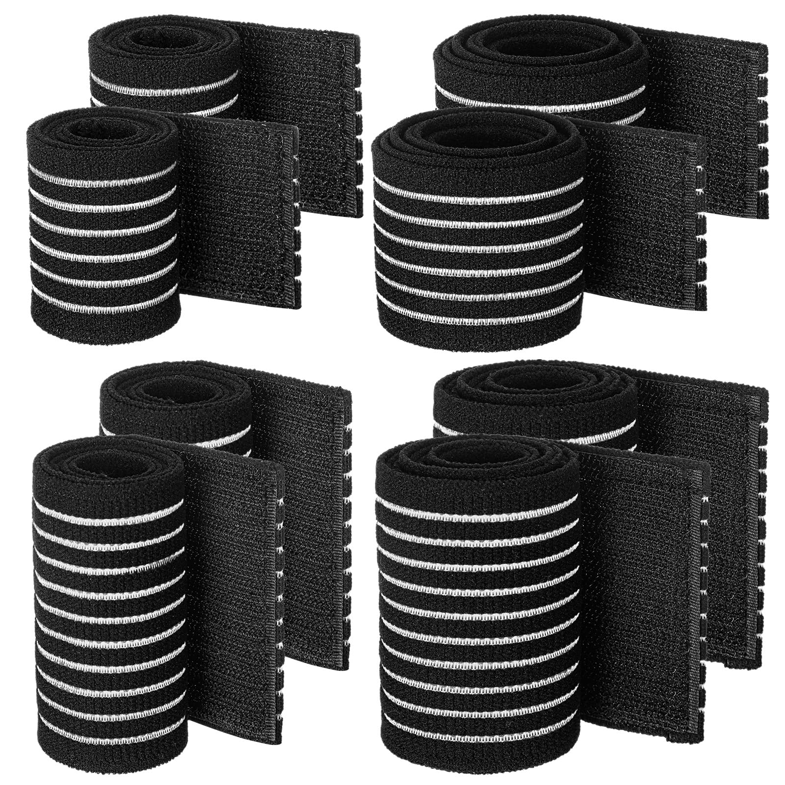 Amazon.com: Geiserailie 8 Pcs Ice Pack Strap Stretchable,4 Size Elastic ...