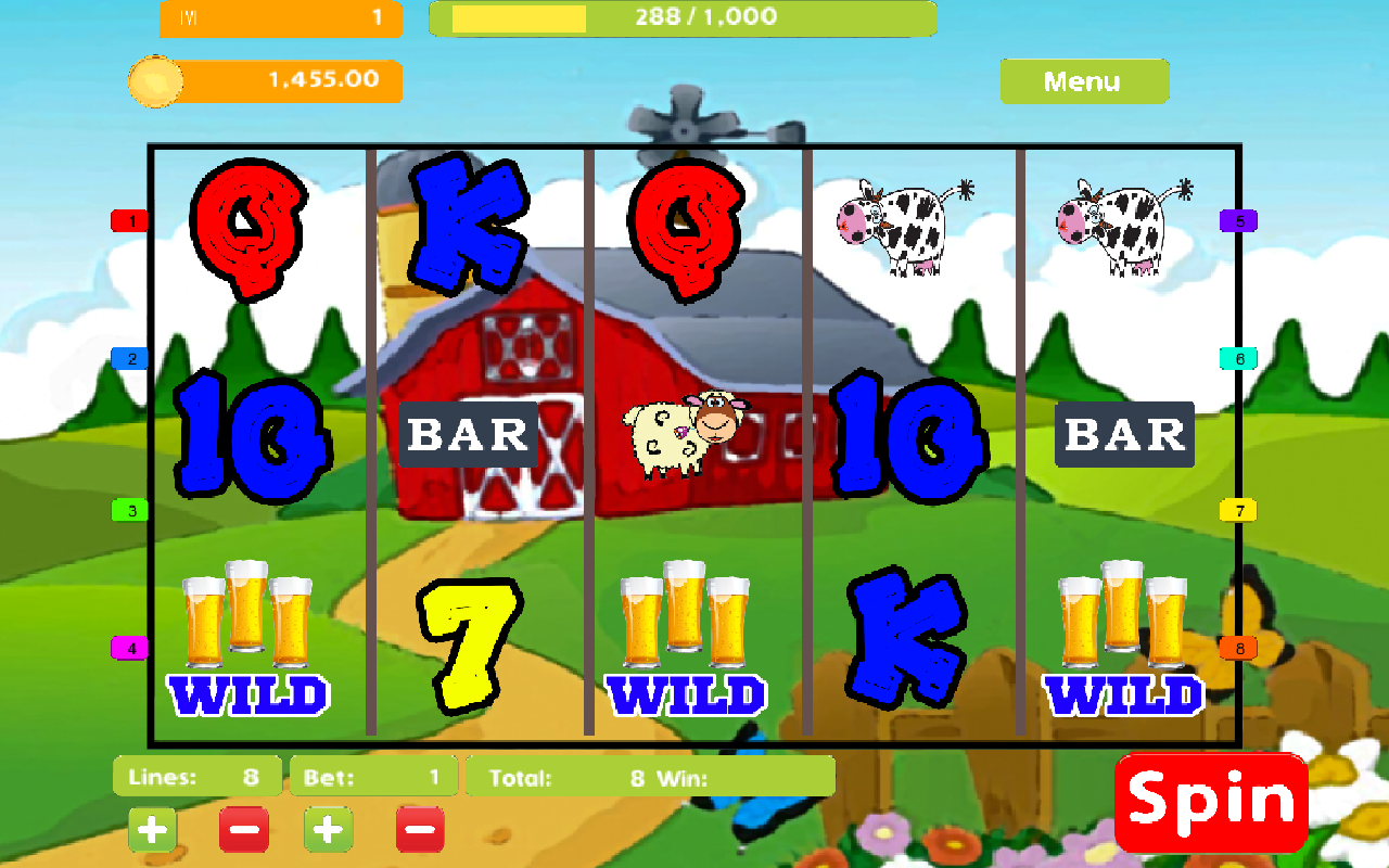 Invader Planet Animal Farm Alien Martian Space Invade Lucky Casino Slot ...