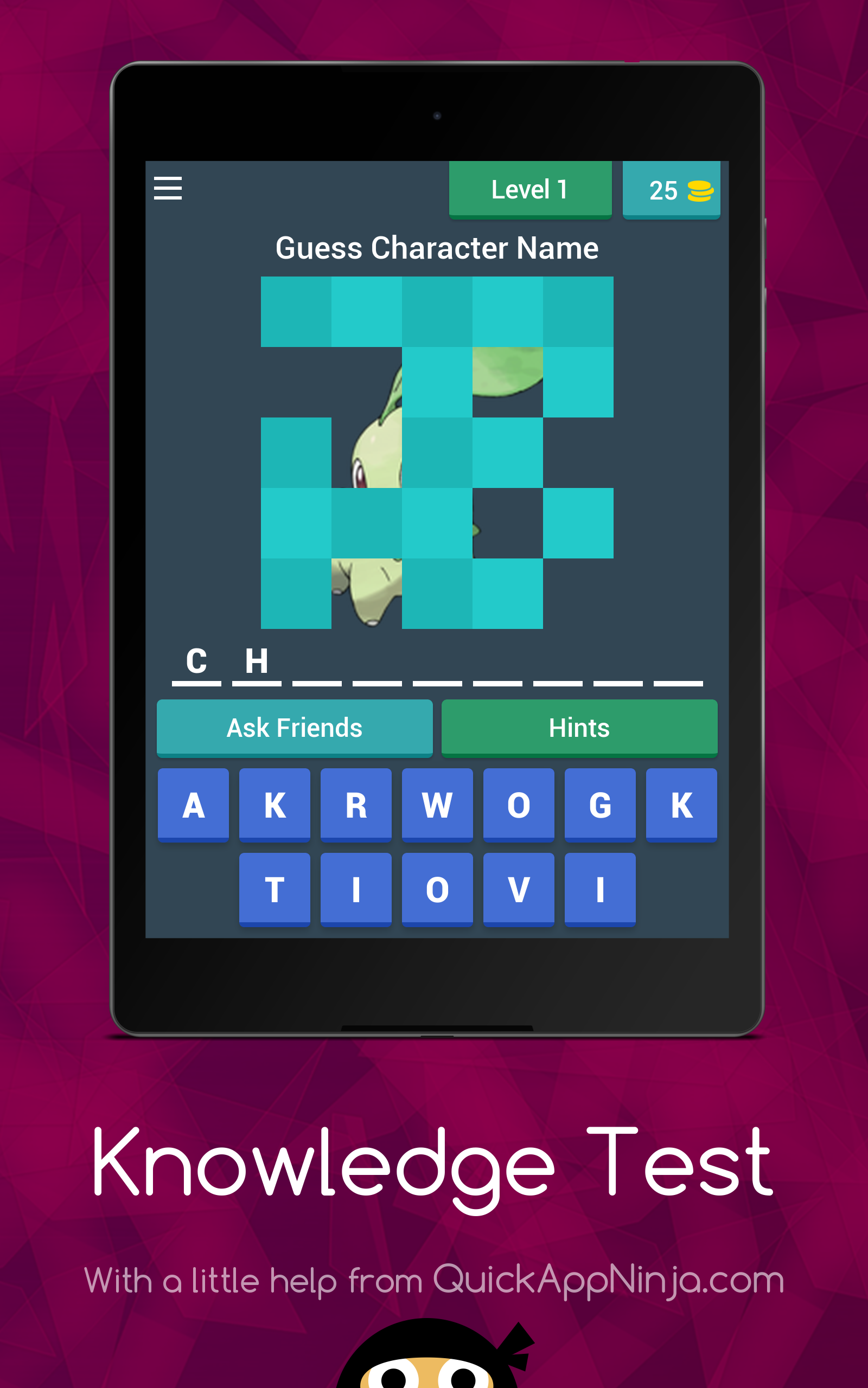 Knowledge Test - Application sur Amazon Appstore