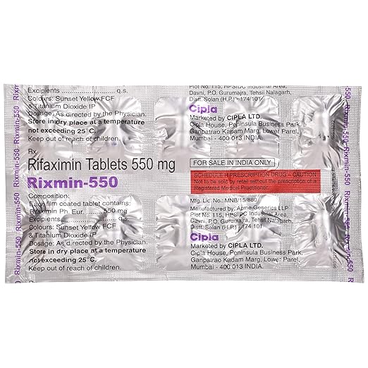 Rixmin-550 - Strip of 10 Tablets : Amazon.in: Health & Personal Care