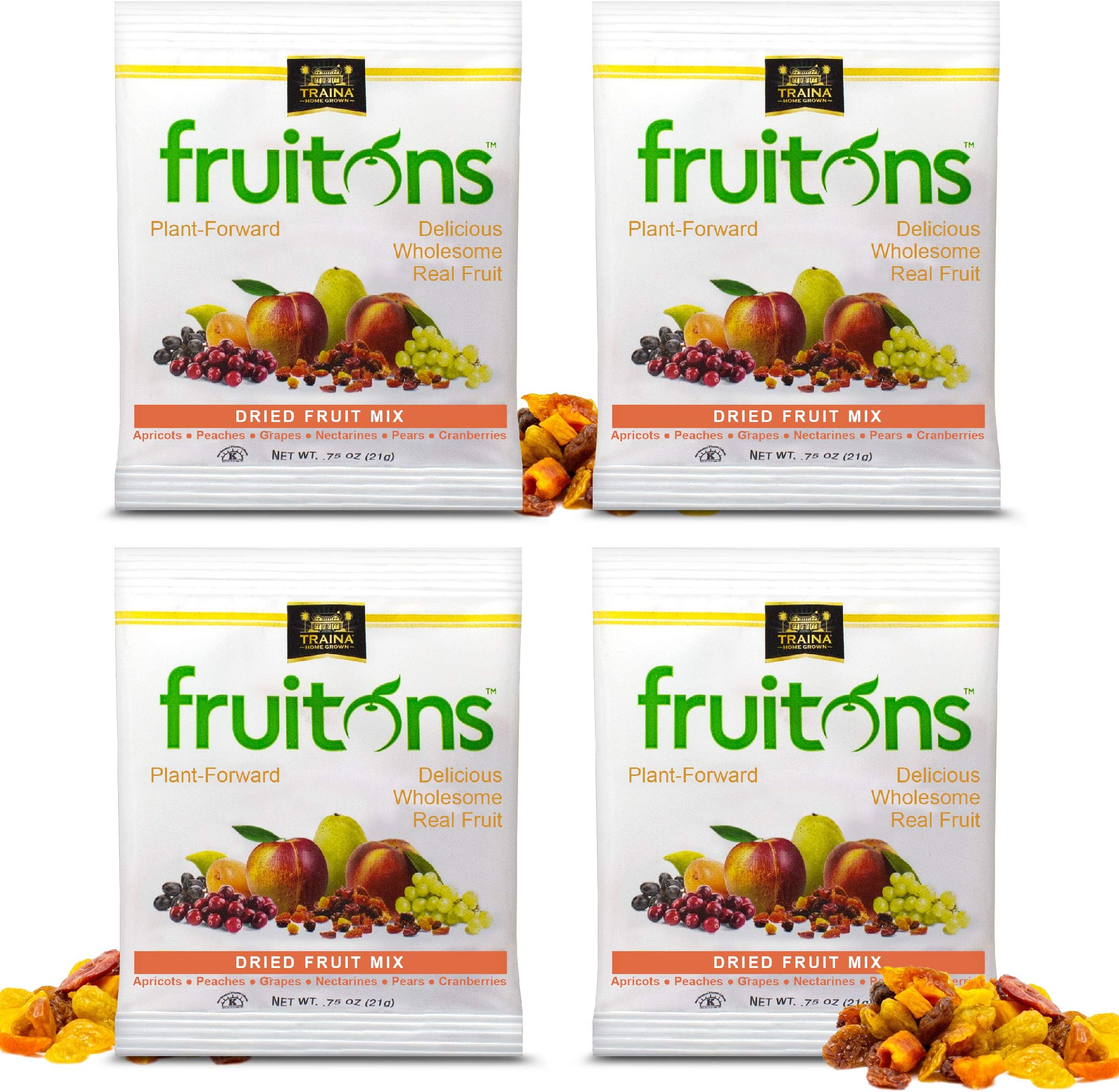 Amazon.com: Traina Home Grown California Sun Dried Peaches - Healthy ...