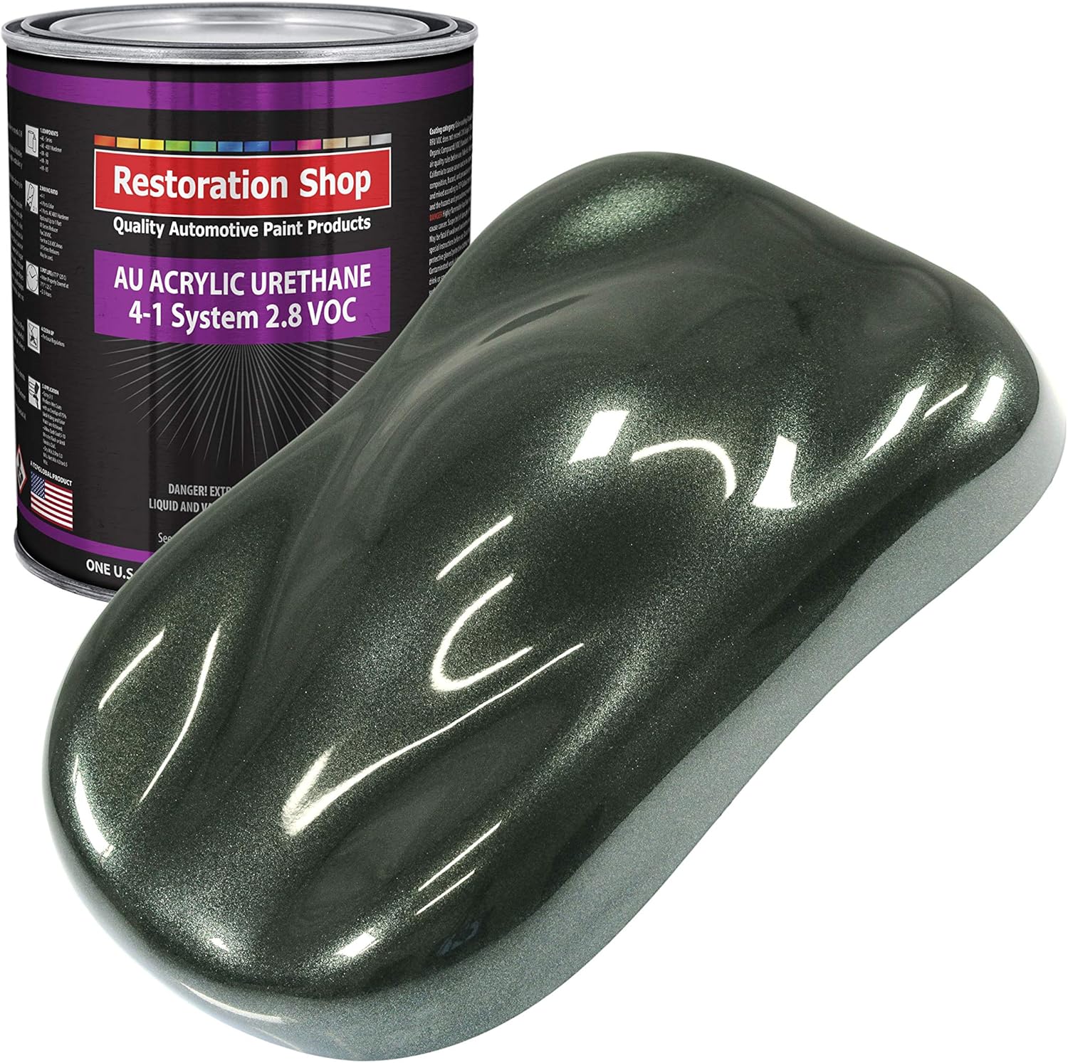 Amazon.com: Restoration Shop - Fathom Green Firemist Acrylic Urethane ...