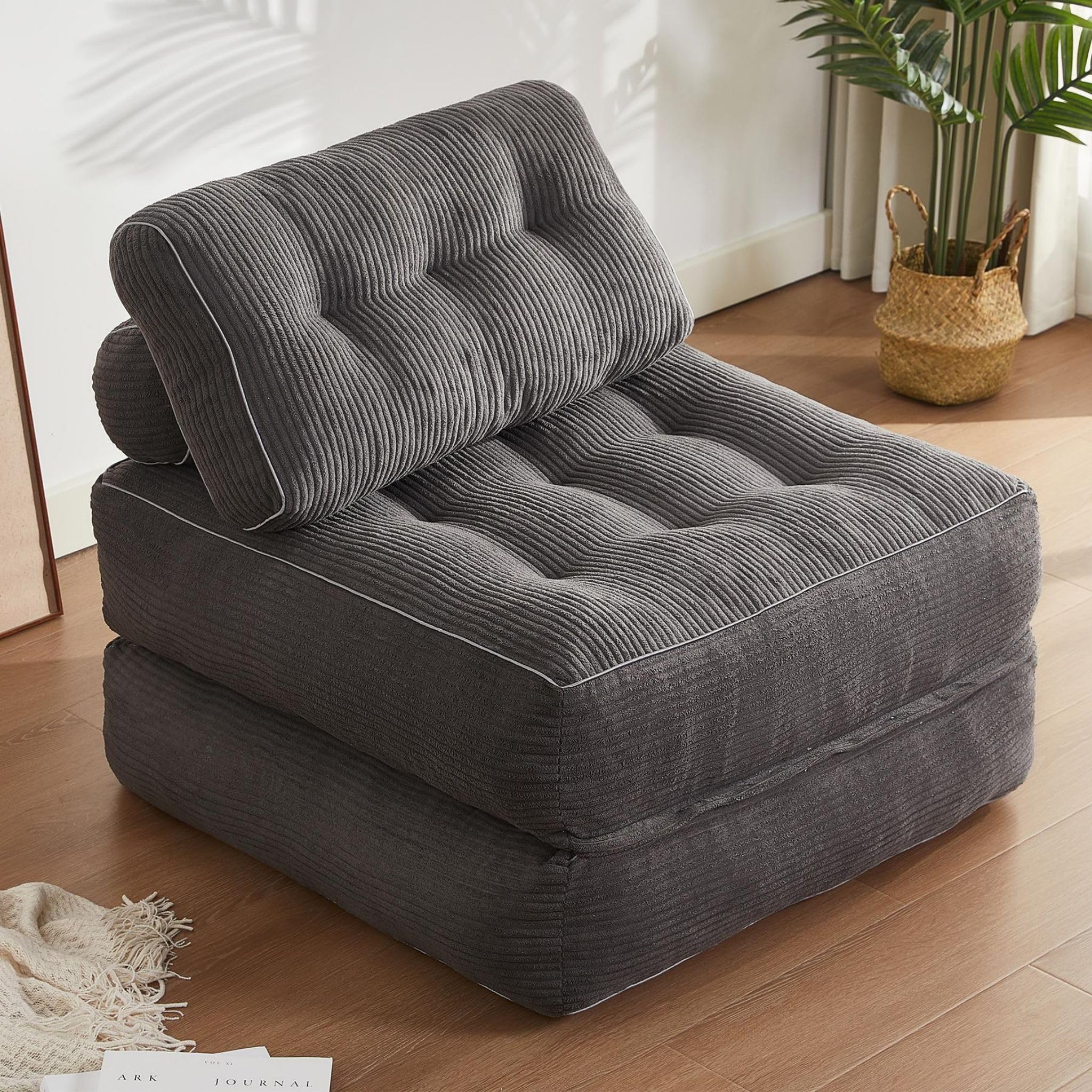 Amazon.com: MAXYOYO Folding Sofa Bed, Convertible Sleeper Chair with ...