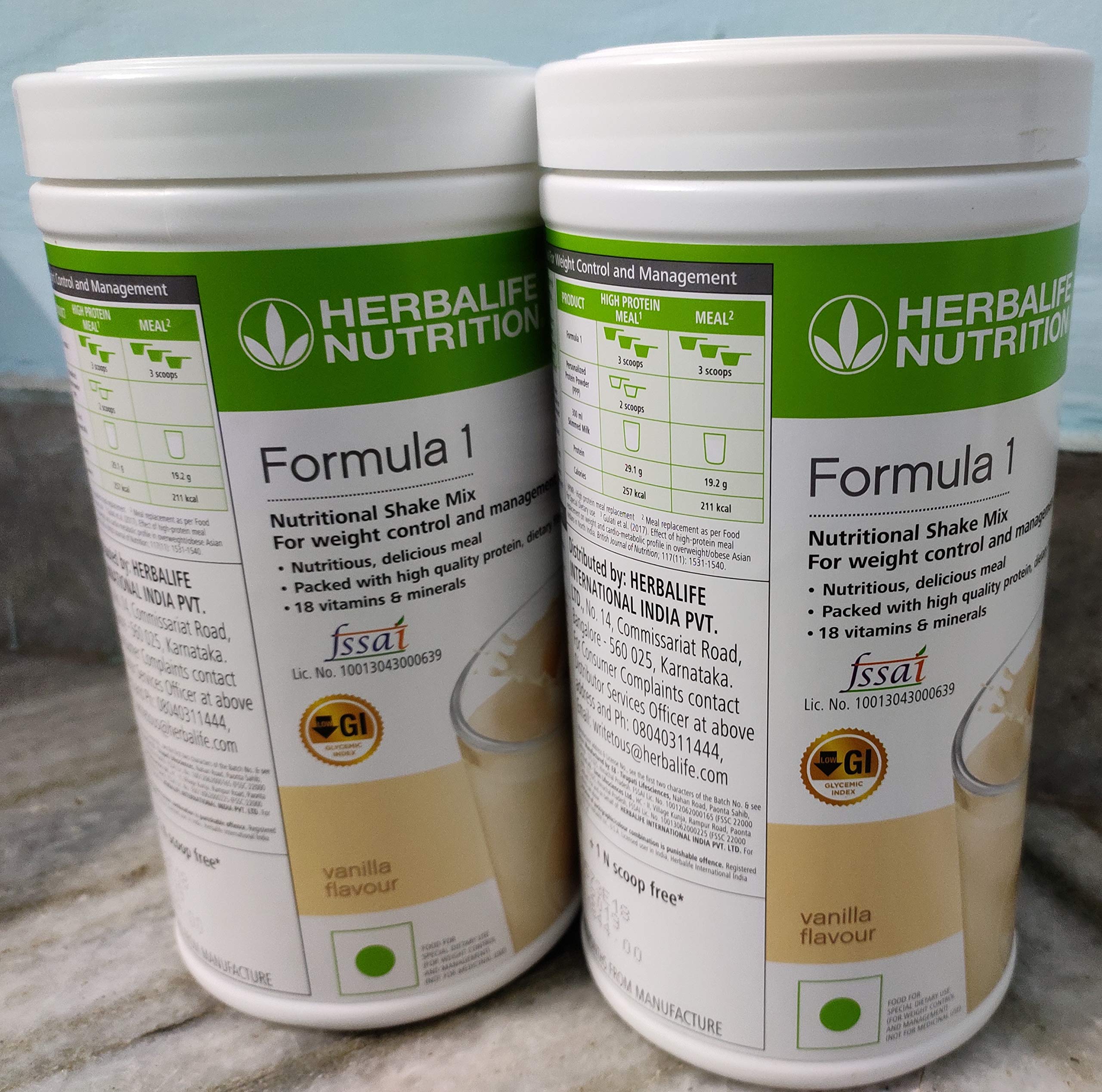 Herbalife Nutrition Formula 1 Nutritional Vanilla Shake 1 Kg Pack ...